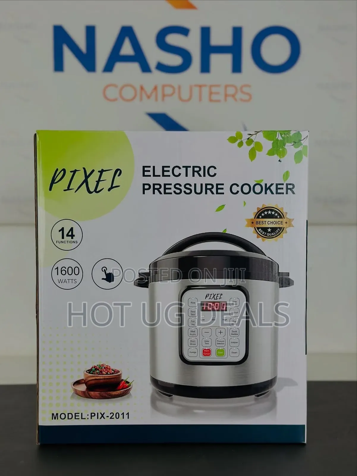 7l Pixel Multi-function Electric Pressure Cooker - Silver in Central ...