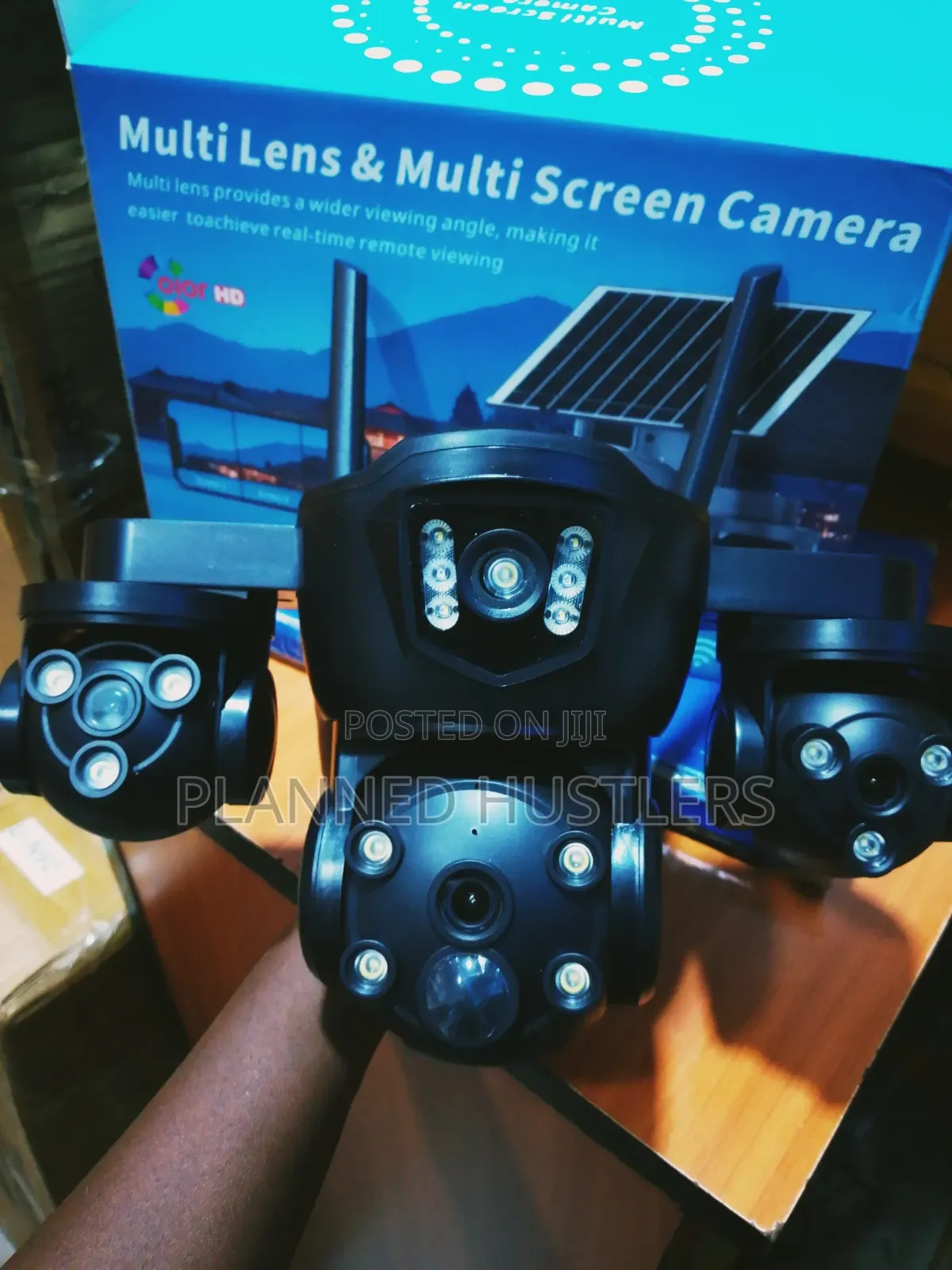 Triple Lens Solar Camera in Central Division - Security & Surveillance ...