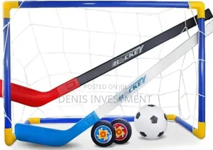 2-in-1 Children's Mini Hockey and Soccer Goal Sports Set. in Rubaga - Toys, Games & Bikes, Denis ...