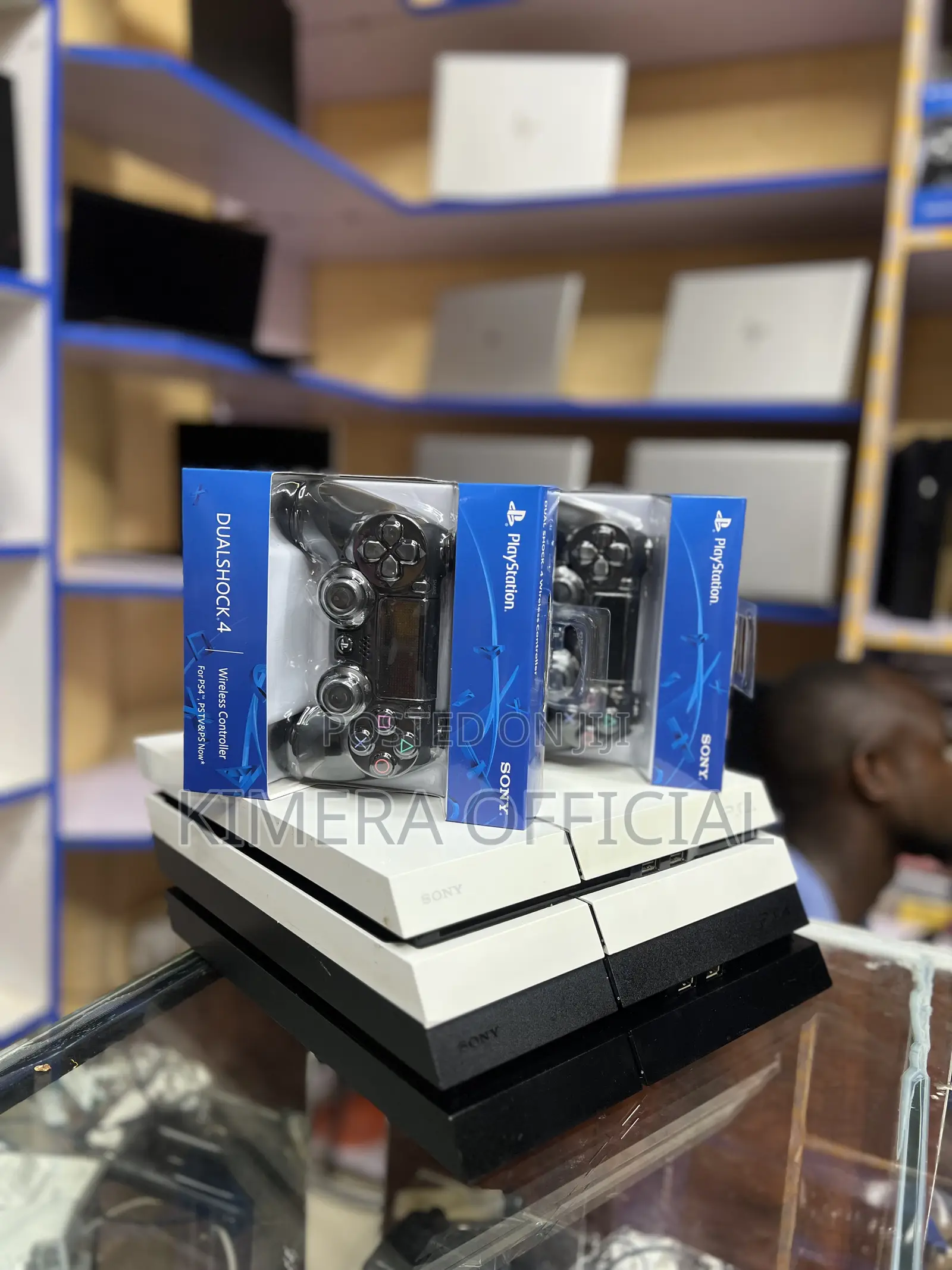 Ps4 Easy Smooth Gaming Console With 2 Controllers and 12 Games. in ...