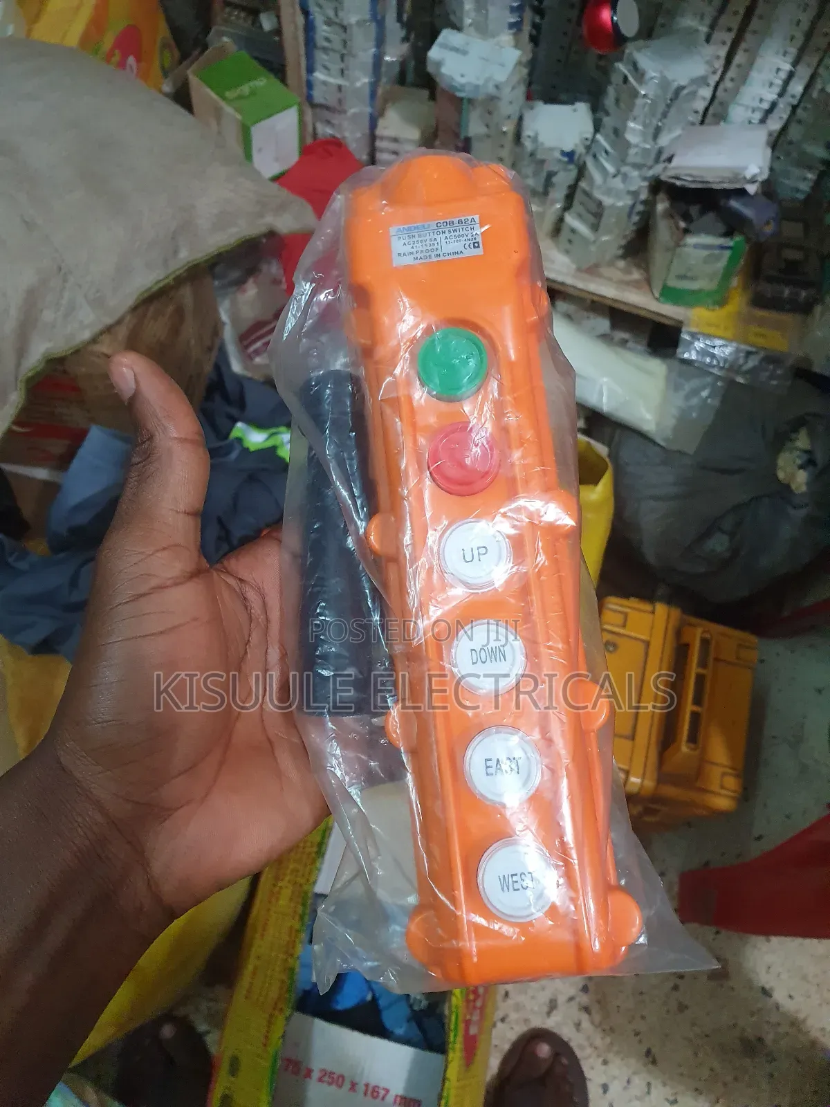 6 Button Crane Controller Push Button Switch in Central Division ...