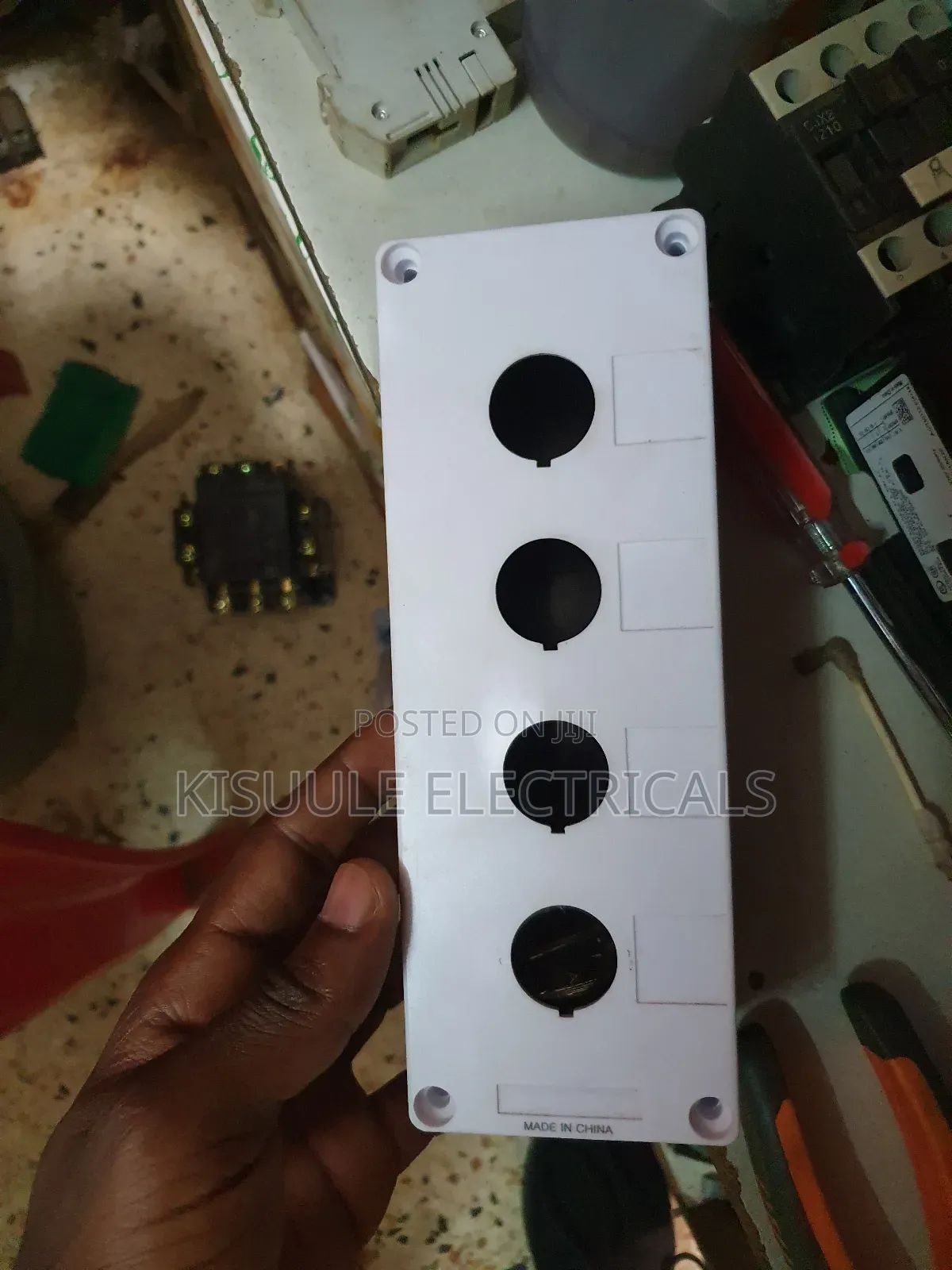 3 Hole Button Box 22mm, 1hole, 2hole, 4hole in Central Division ...