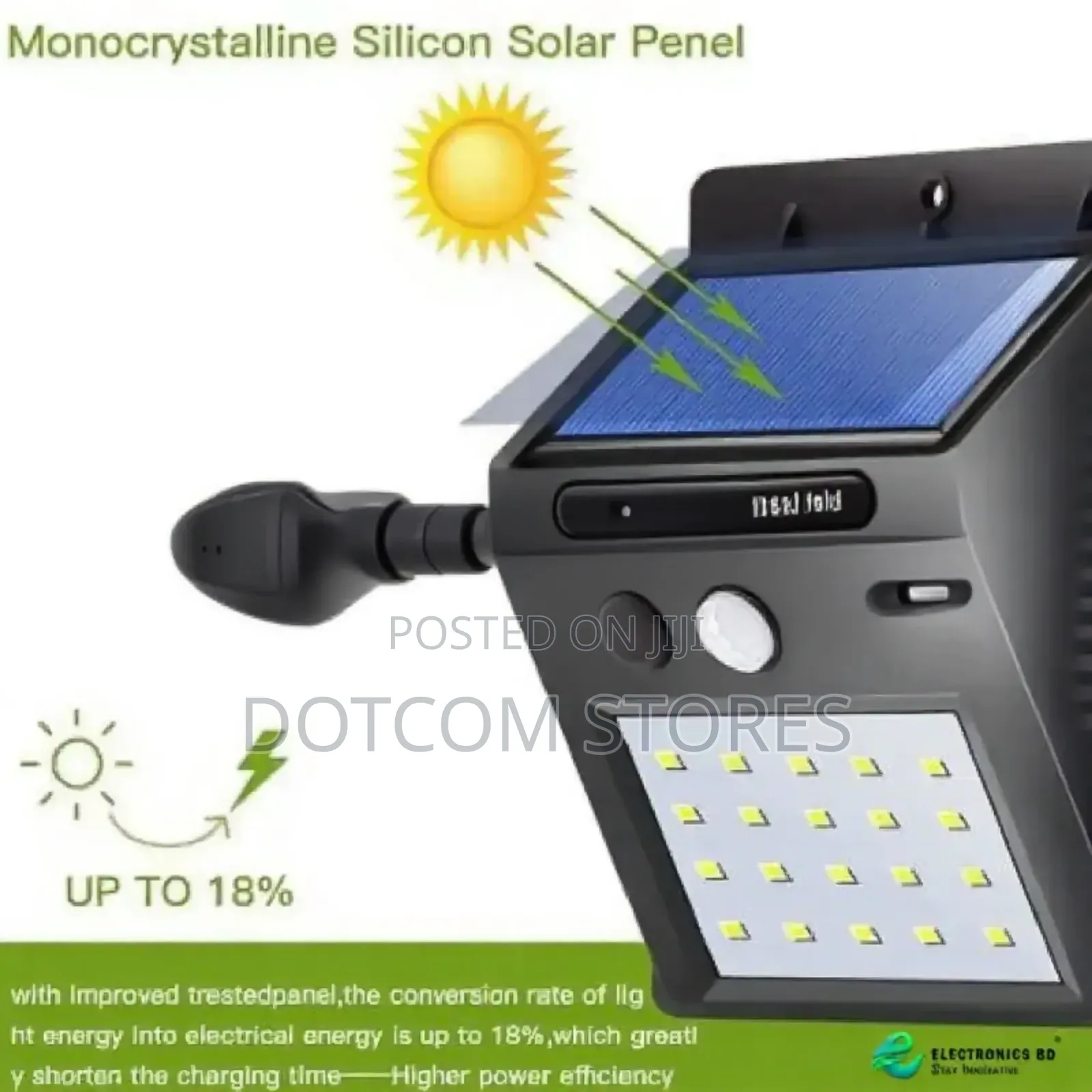 Solar Motion Sensor Security Light in Central Division - Lighting ...