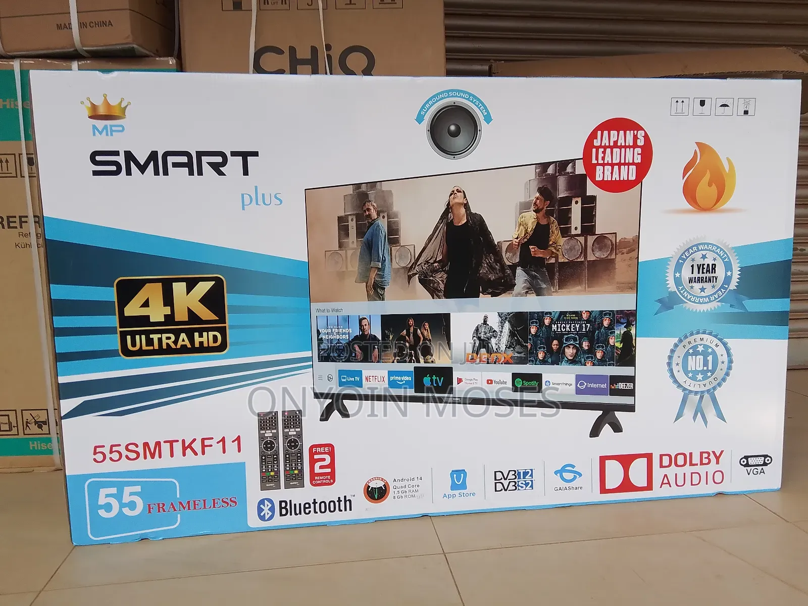 New Year Offer 55 Inches Smart Plus Android Smart Tv in Central ...