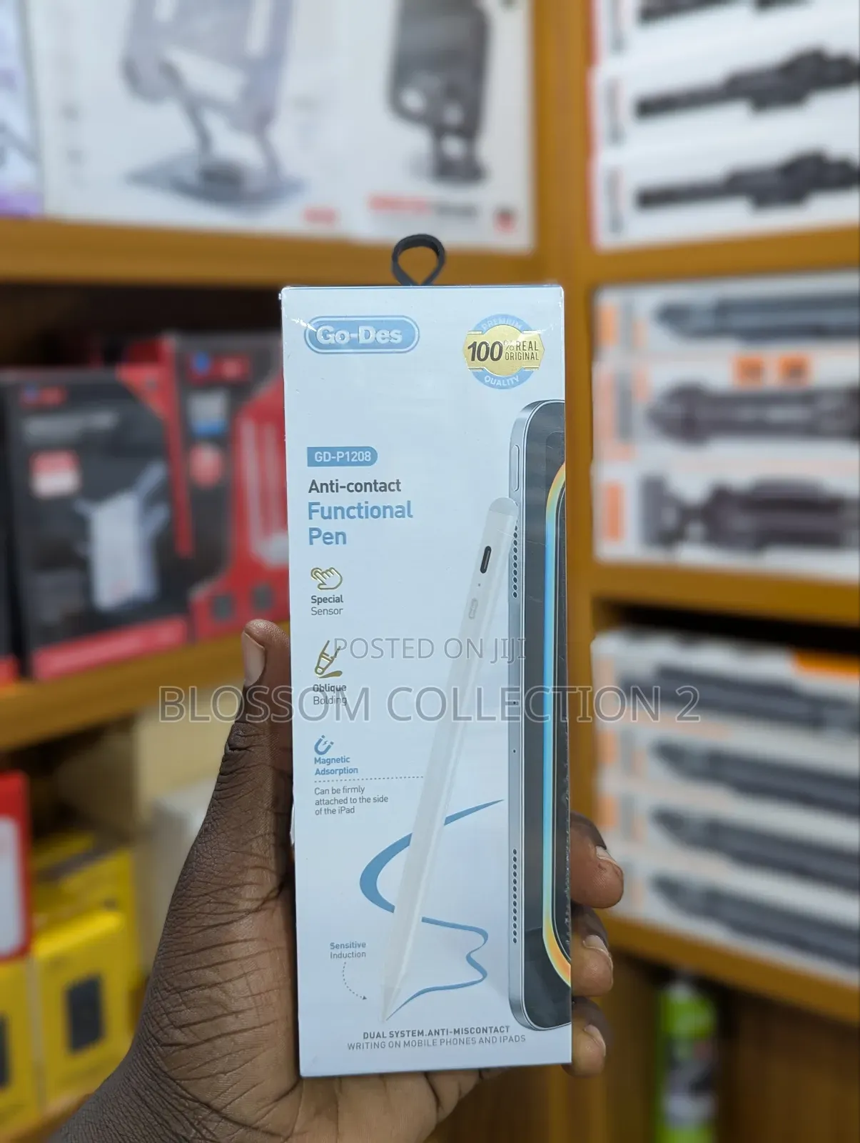 Go-Des Anti-Mistouch Stylus Pen Magnetic Type-C Rechargeable in Central ...