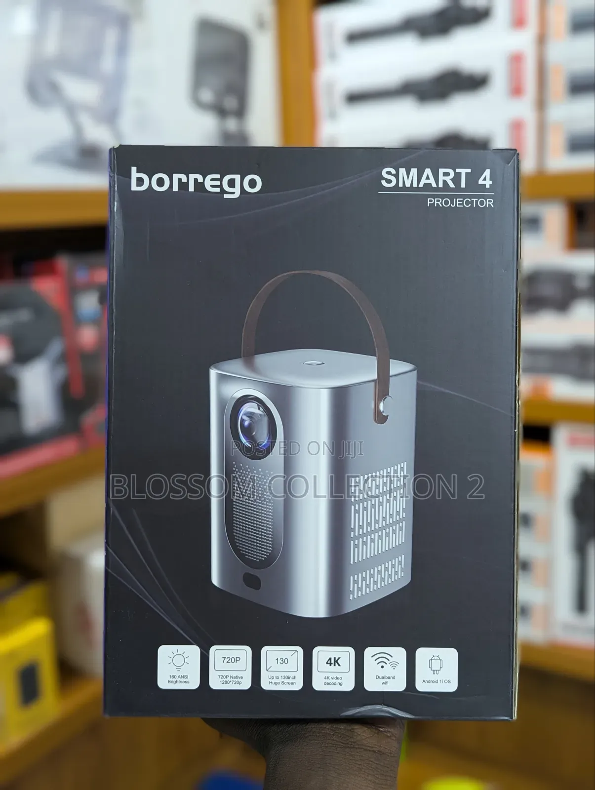 Borrego Smart 4 Android Projector in Central Division - TV & DVD ...