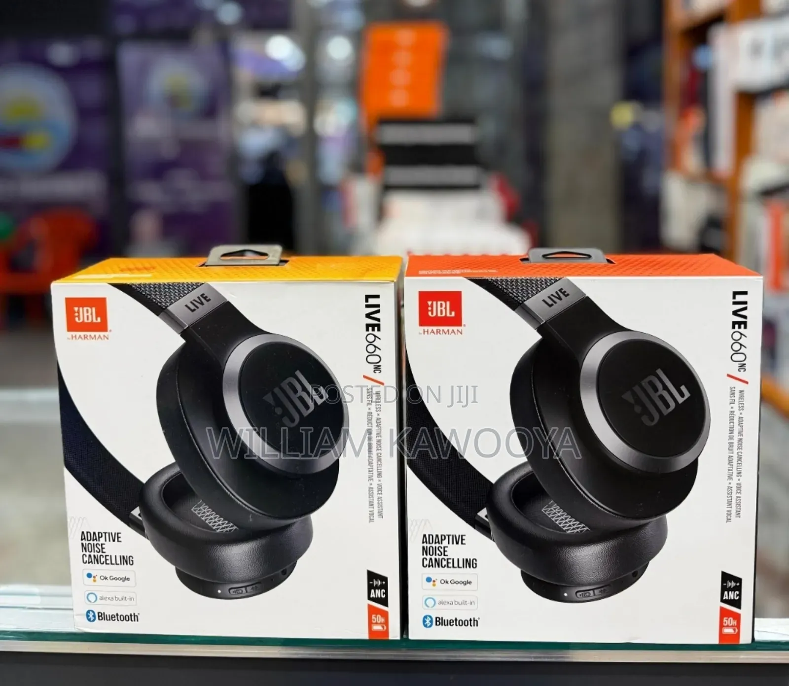 JBL Live 660nc Wireless Over Ear Noise Cancelling Headphones in Central ...