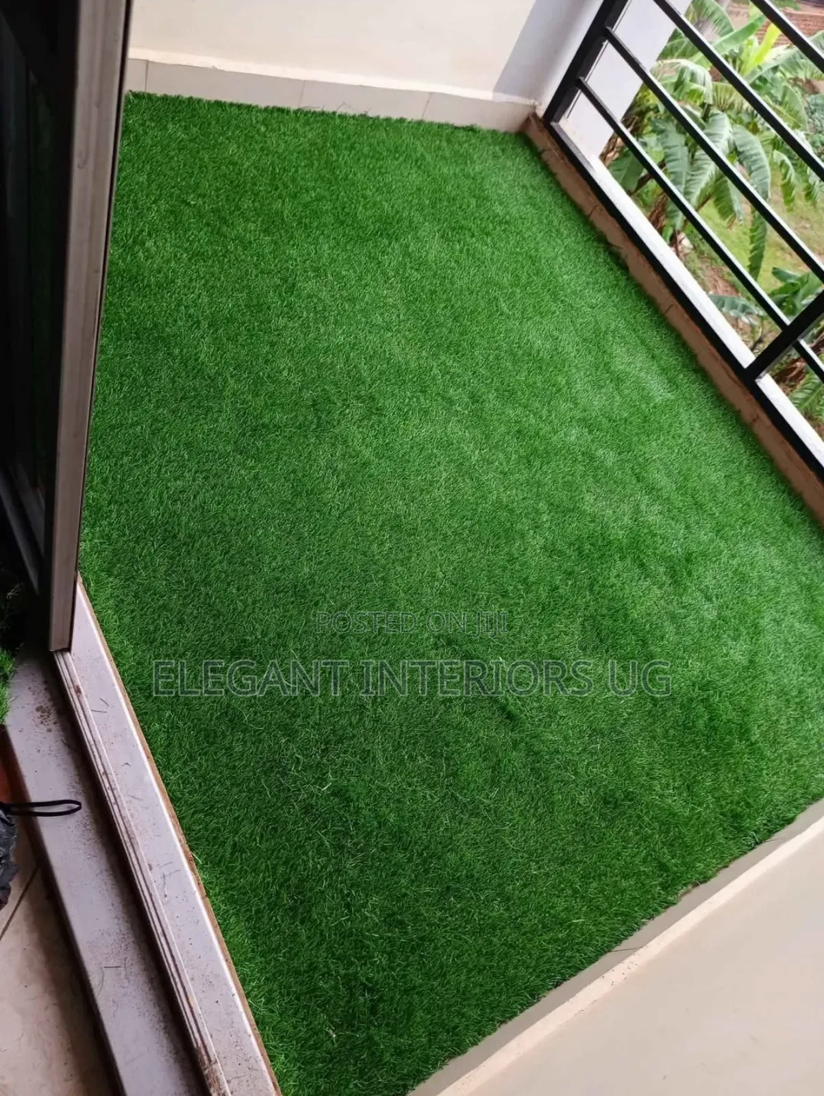 Artificial Grass Carpets Used on Balconies Resistant to Water in ...
