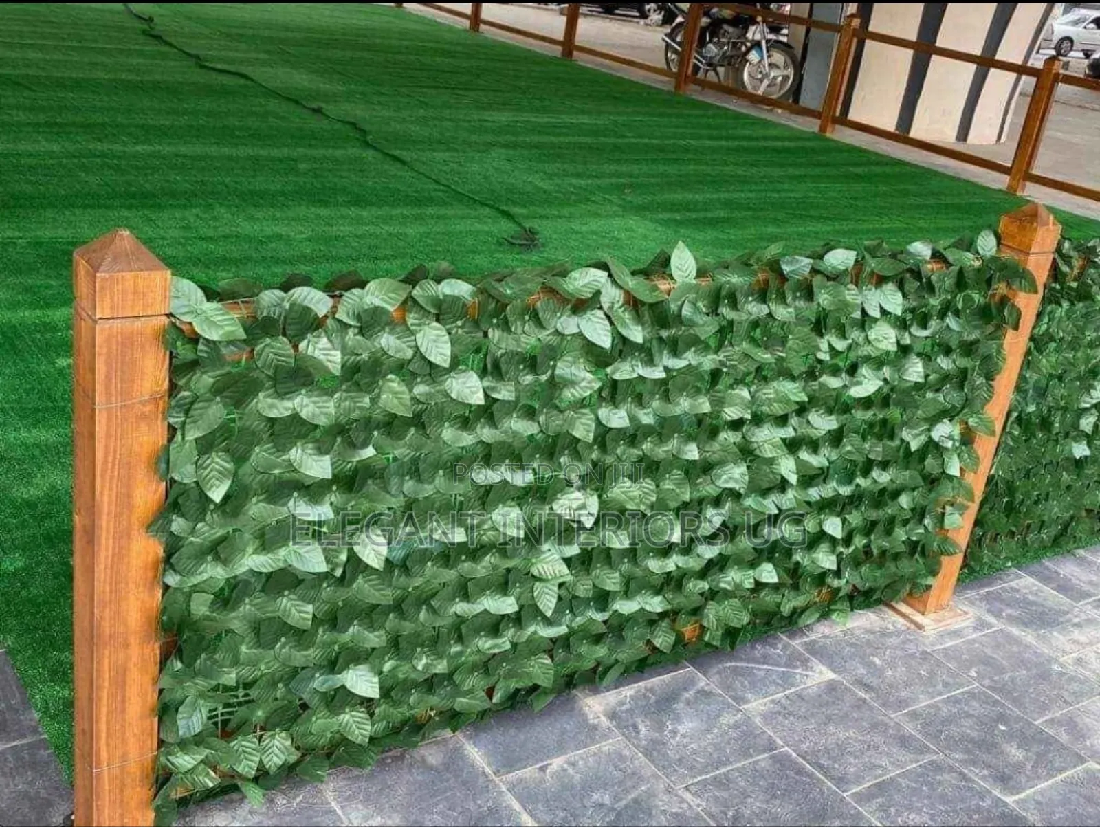 Balcony Grass Carpets Which Is Artificial and Resistant to Conditions ...