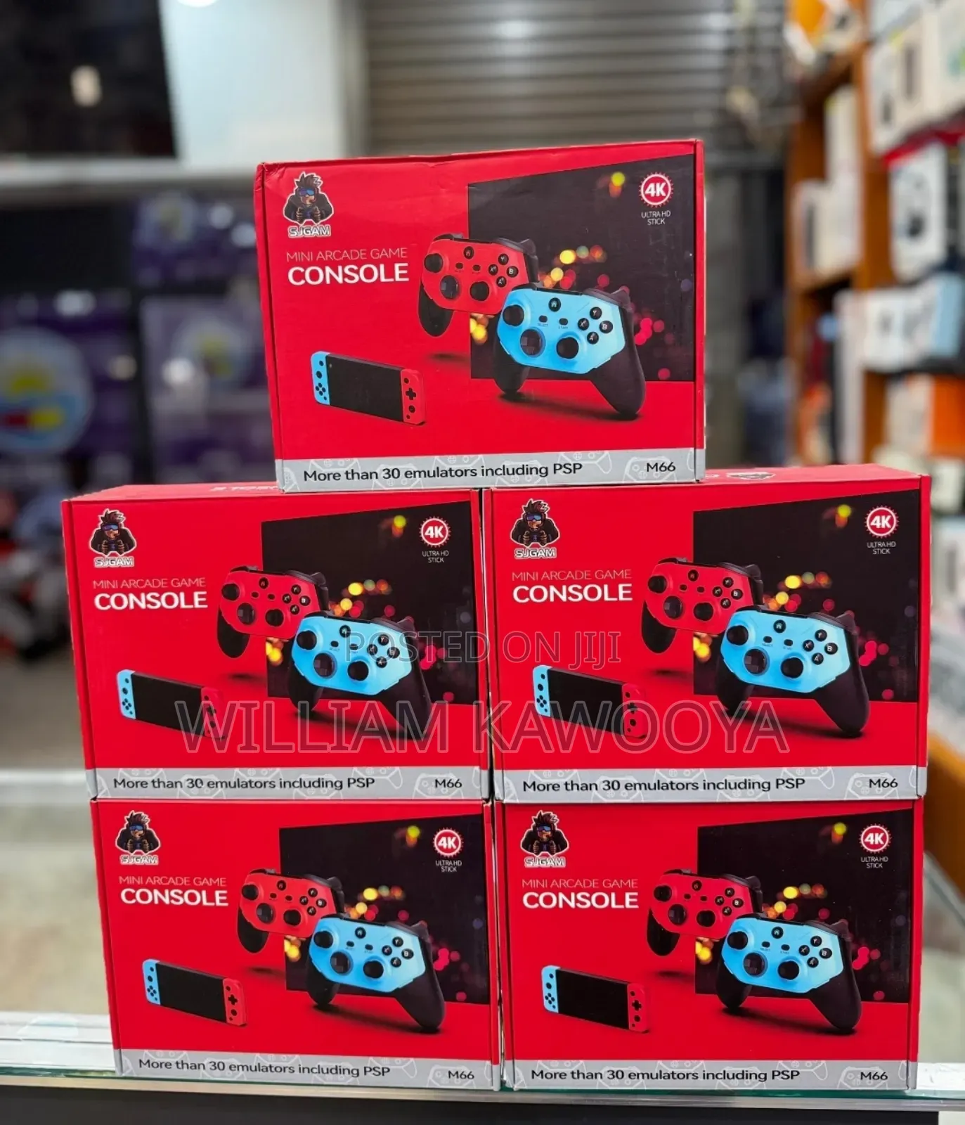 M66 64g Wireless Game Stick Retro Games Dual RGB Controllers in Central ...