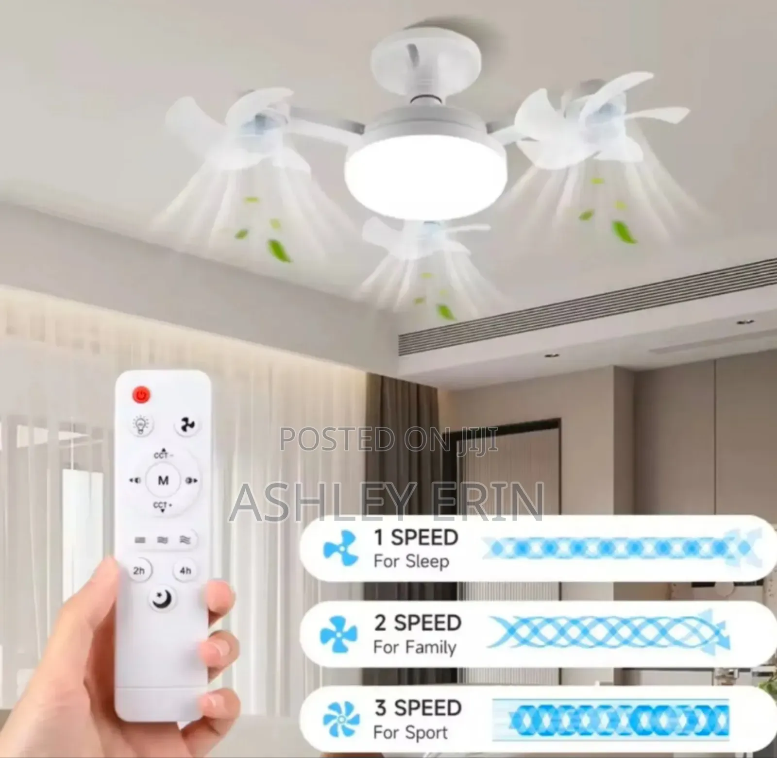 F3 Fan Light Ceiling Light With an Integrated Fan in Central Division ...
