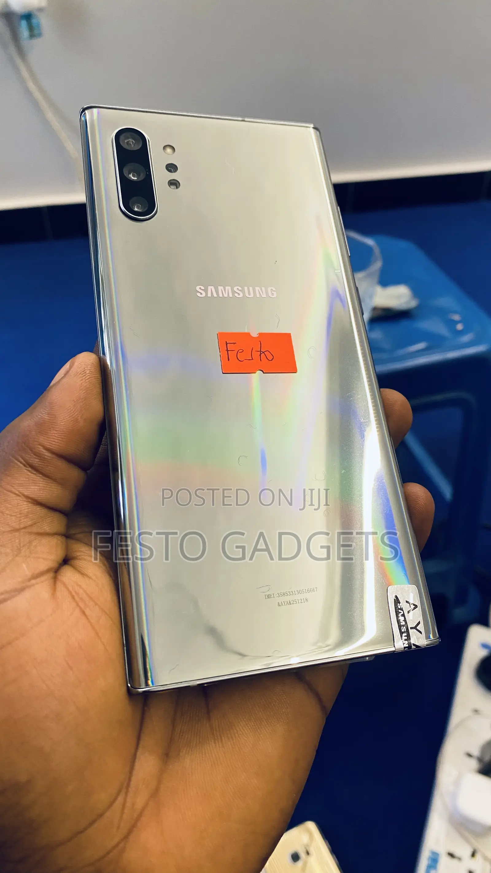 New Samsung Galaxy Note 10 Plus 5G 512 GB Silver in Central Division ...