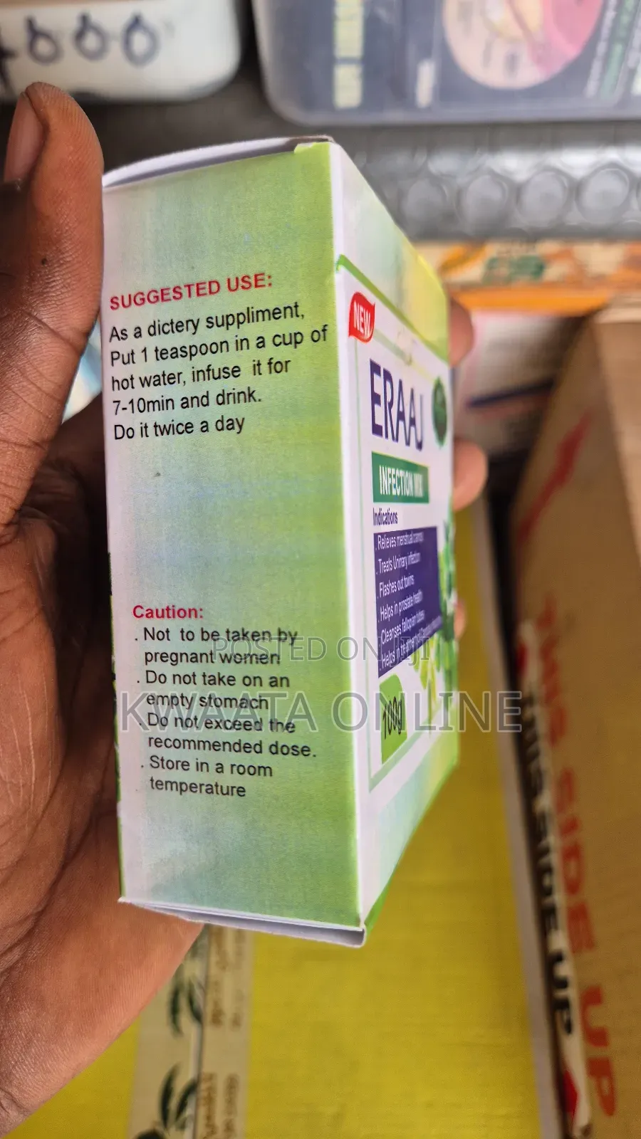 Eraaj Infection Mix Effervescent Powder, Various Health Support 100g in ...