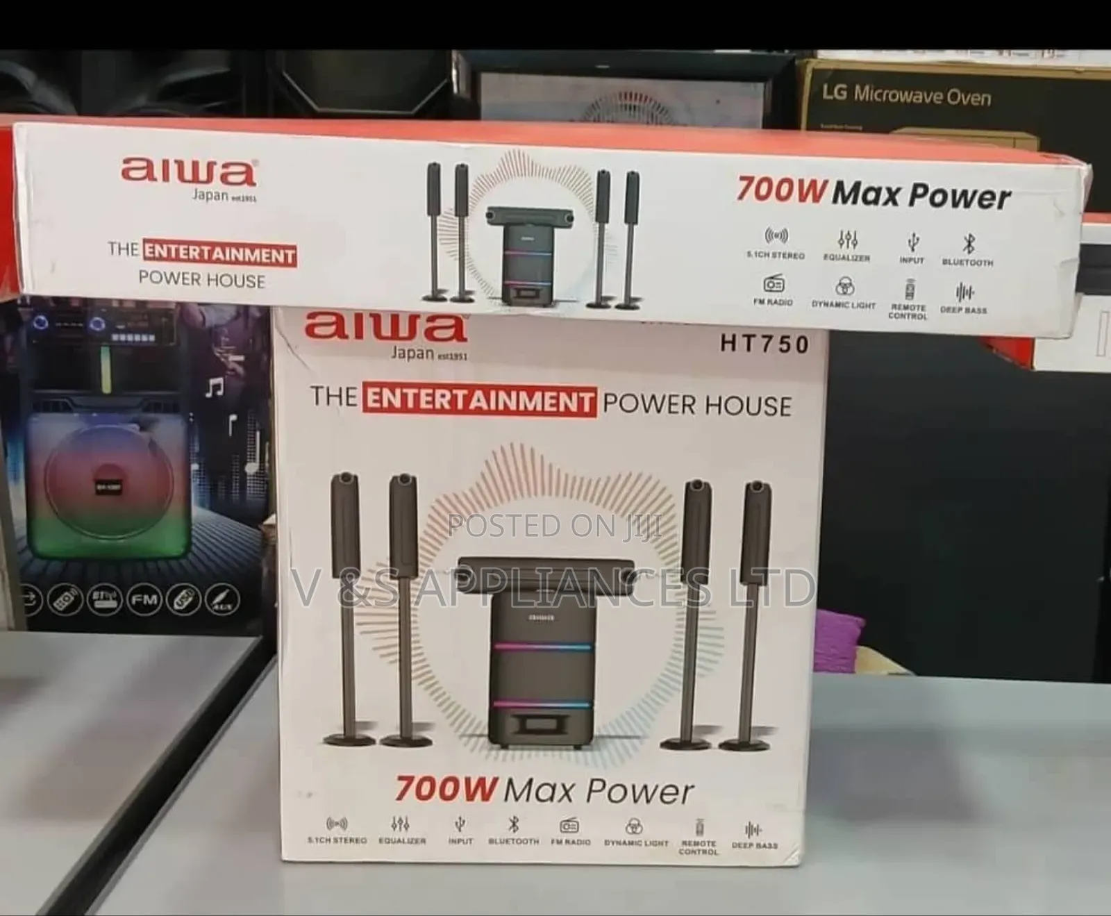 Aiwa Hometheater 5.1 Channel in Central Division - Audio & Music ...