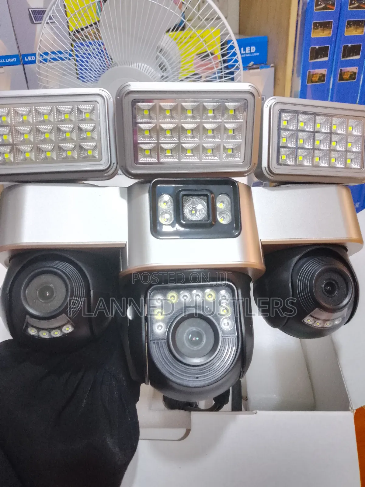 Auto Rotational 3 Lens Solar Camera in Central Division - Security ...