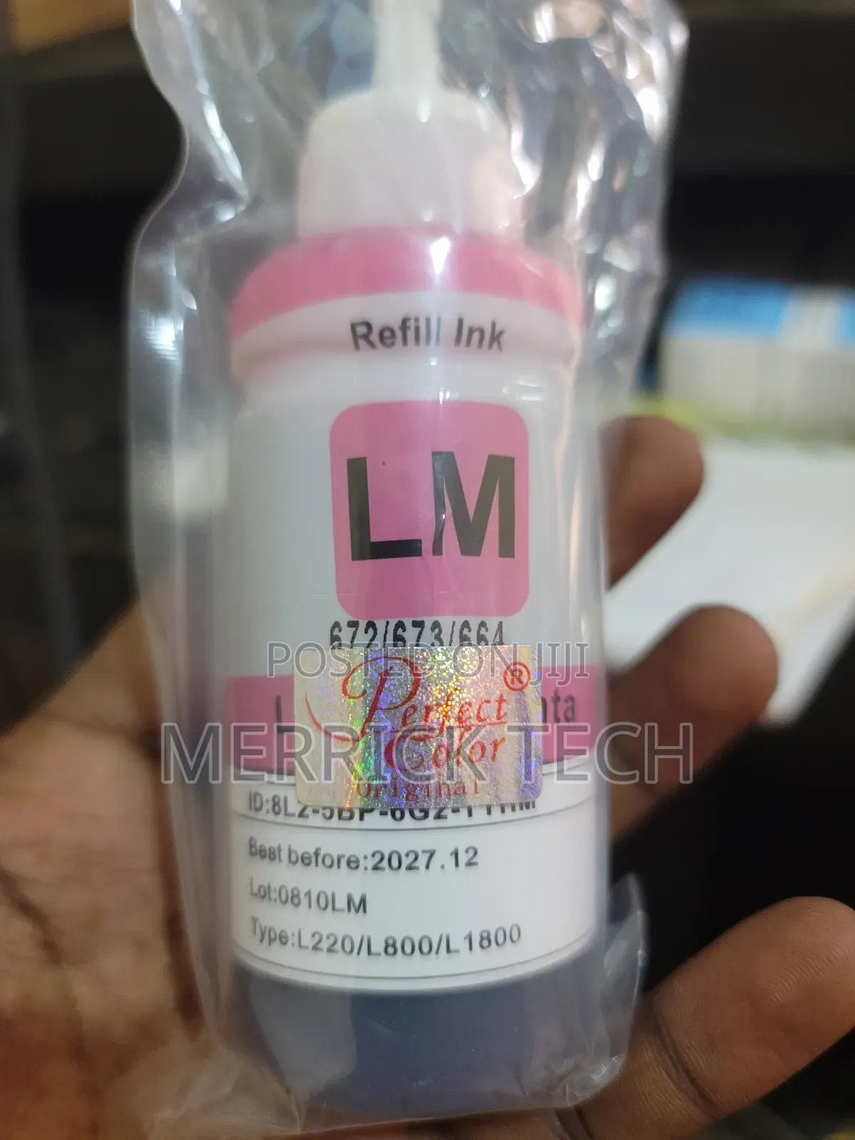 Light Magenta Epson Original Refill Ink Bottle in Central Division ...