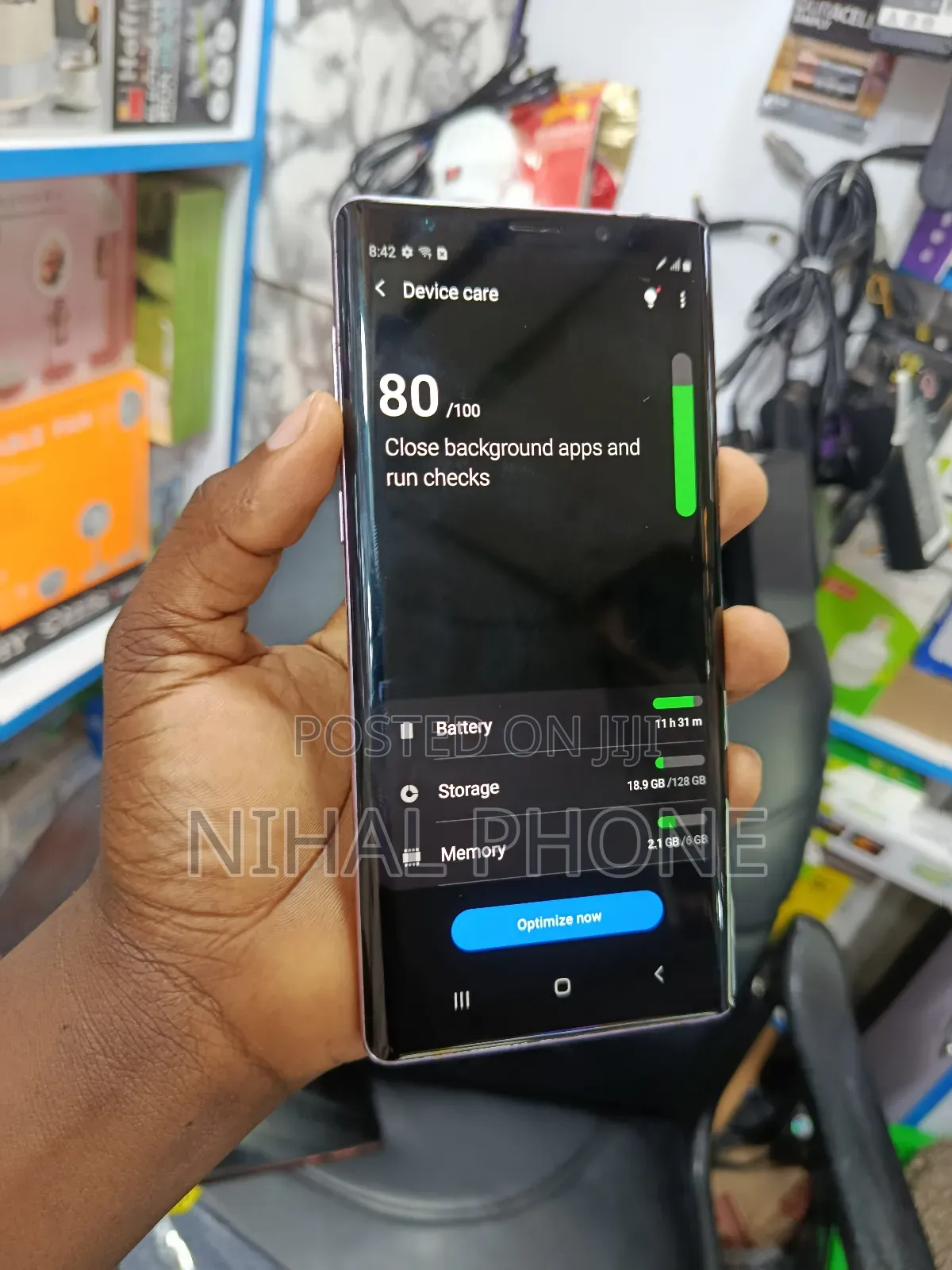 Samsung Galaxy Note 9 128 GB Purple for sale - Nihal phone Price: USh ...
