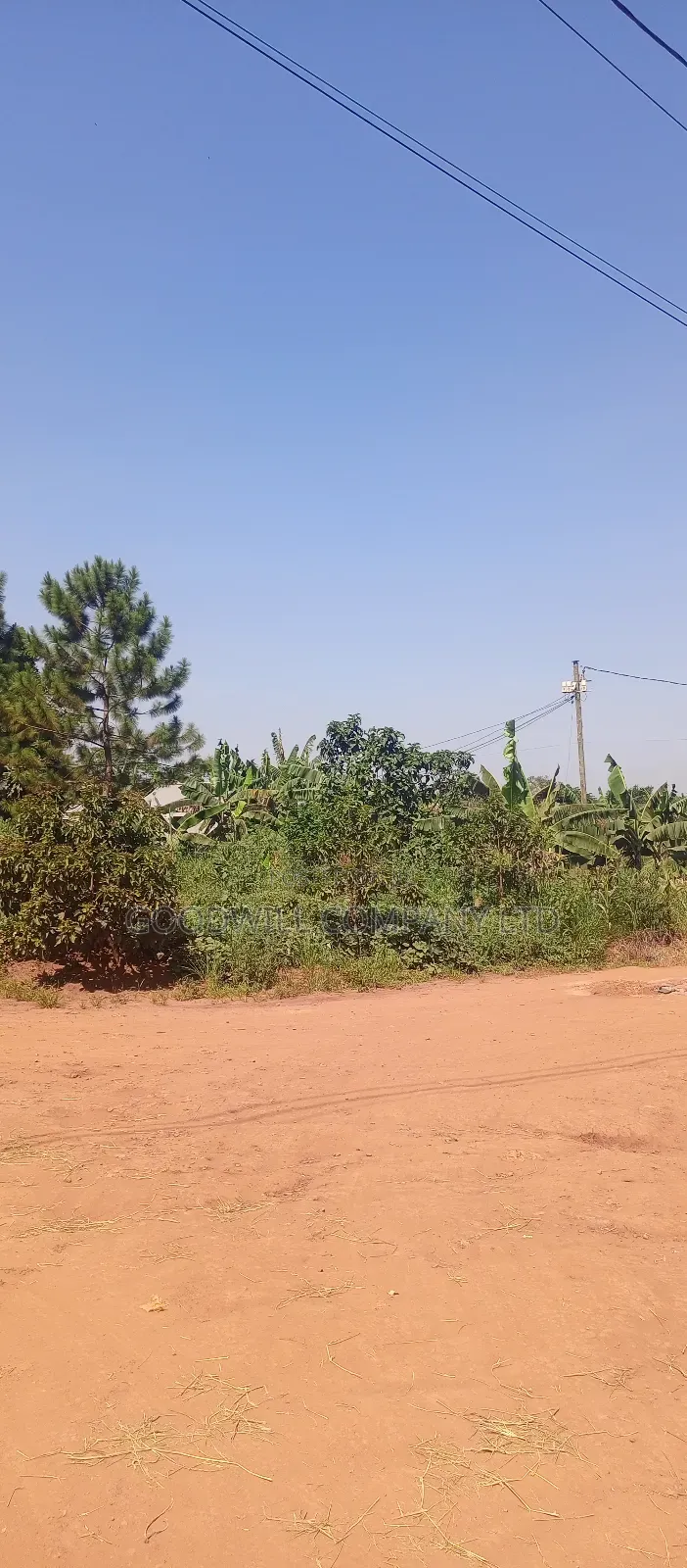 50*100 Plot of Touching on Marrum Road in Kiwologoma in Central ...