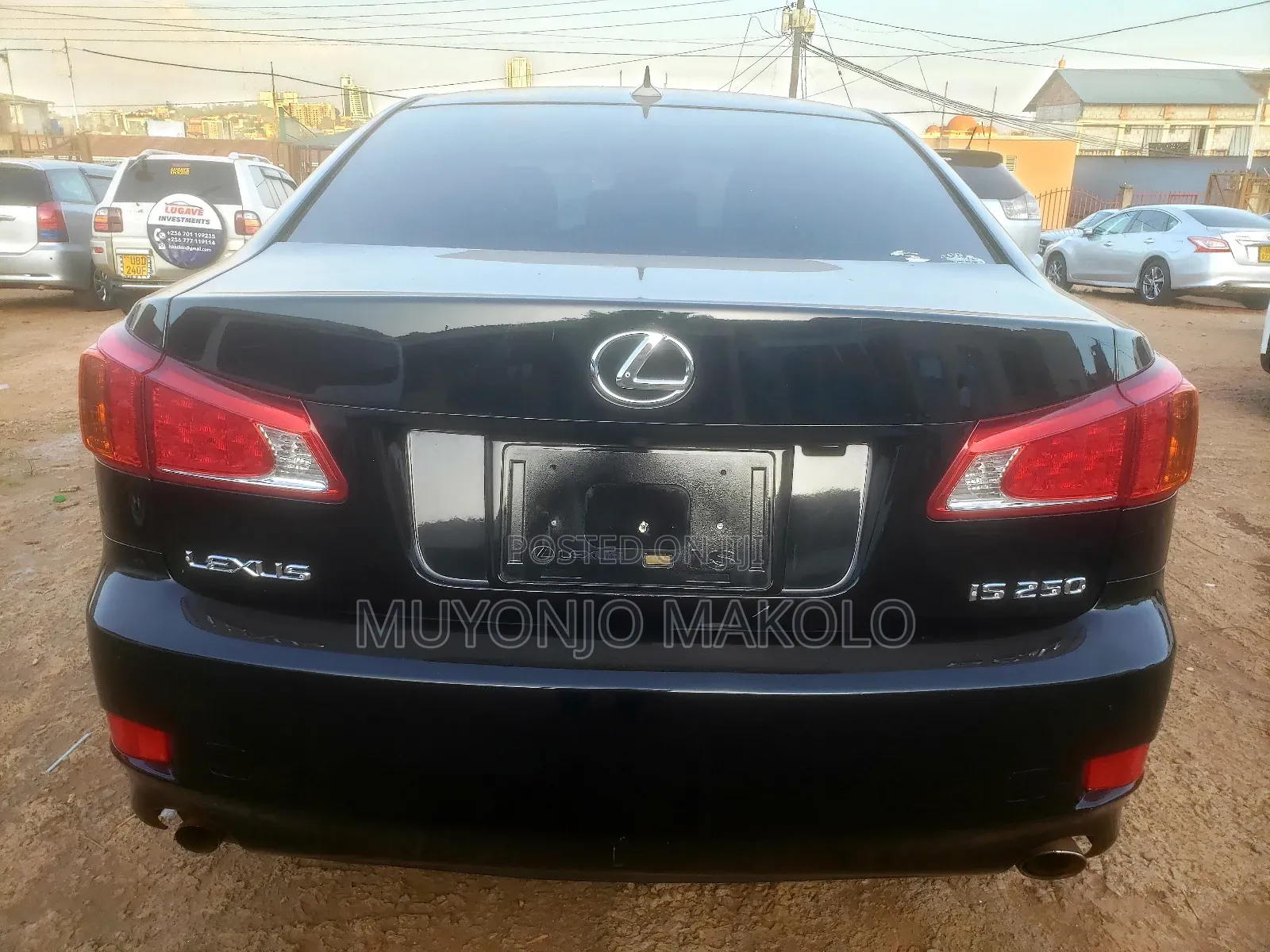 Lexus IS 2009 Black in Central Division - Cars, Muyonjo Mr | Jiji.ug