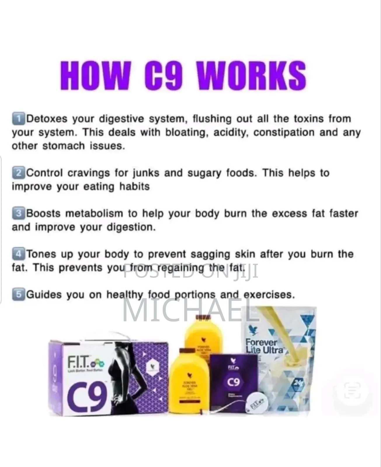 Forever C9 in Central Division - Vitamins & Supplements, Michael Kintu ...