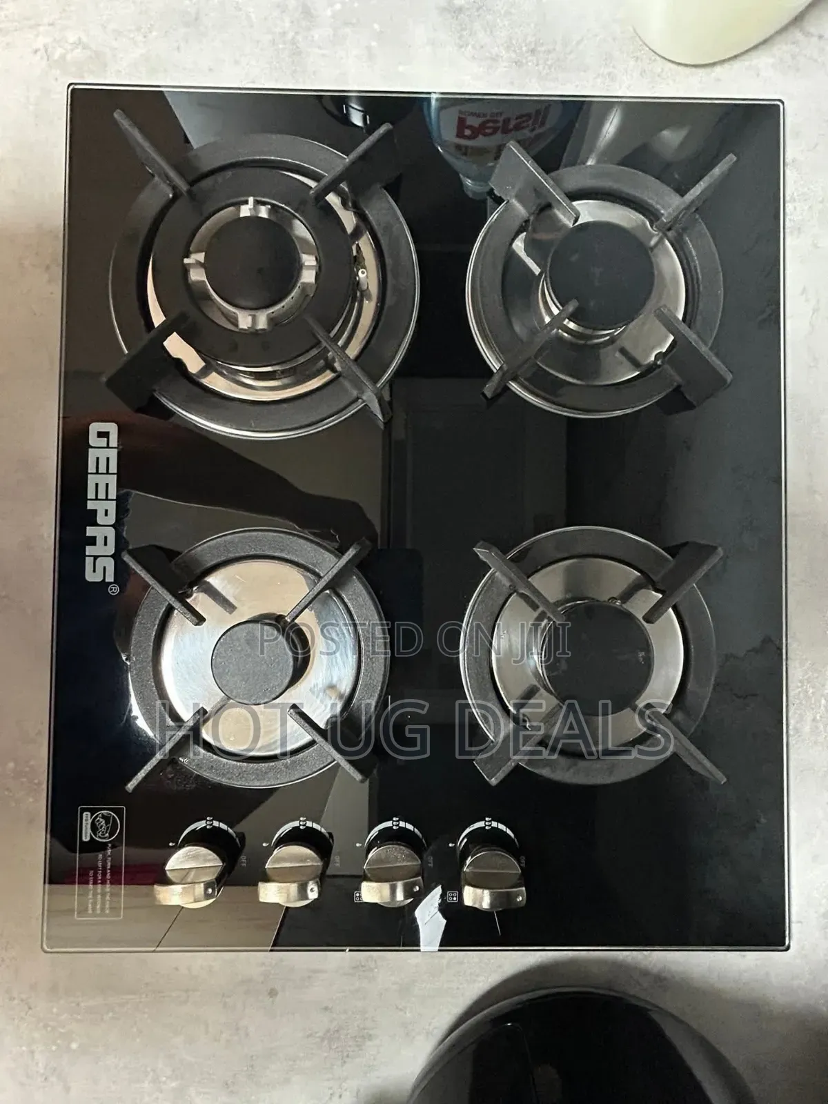 Geepas 4 Burners Gas Cooker With Built-in Gas Hob, Auto Ignition in ...