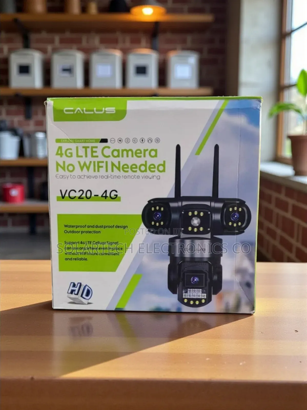 Hd Wireless Wifi Solar Camera – 4 Lens Smart Control in Central ...