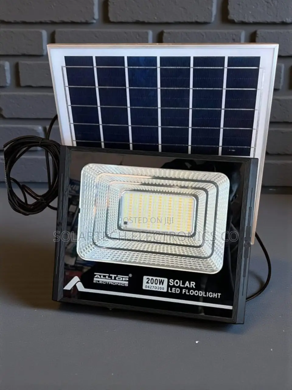 Brand New Alltop 200w Outdoor Solar Flood Light for sale - SolarTech ...