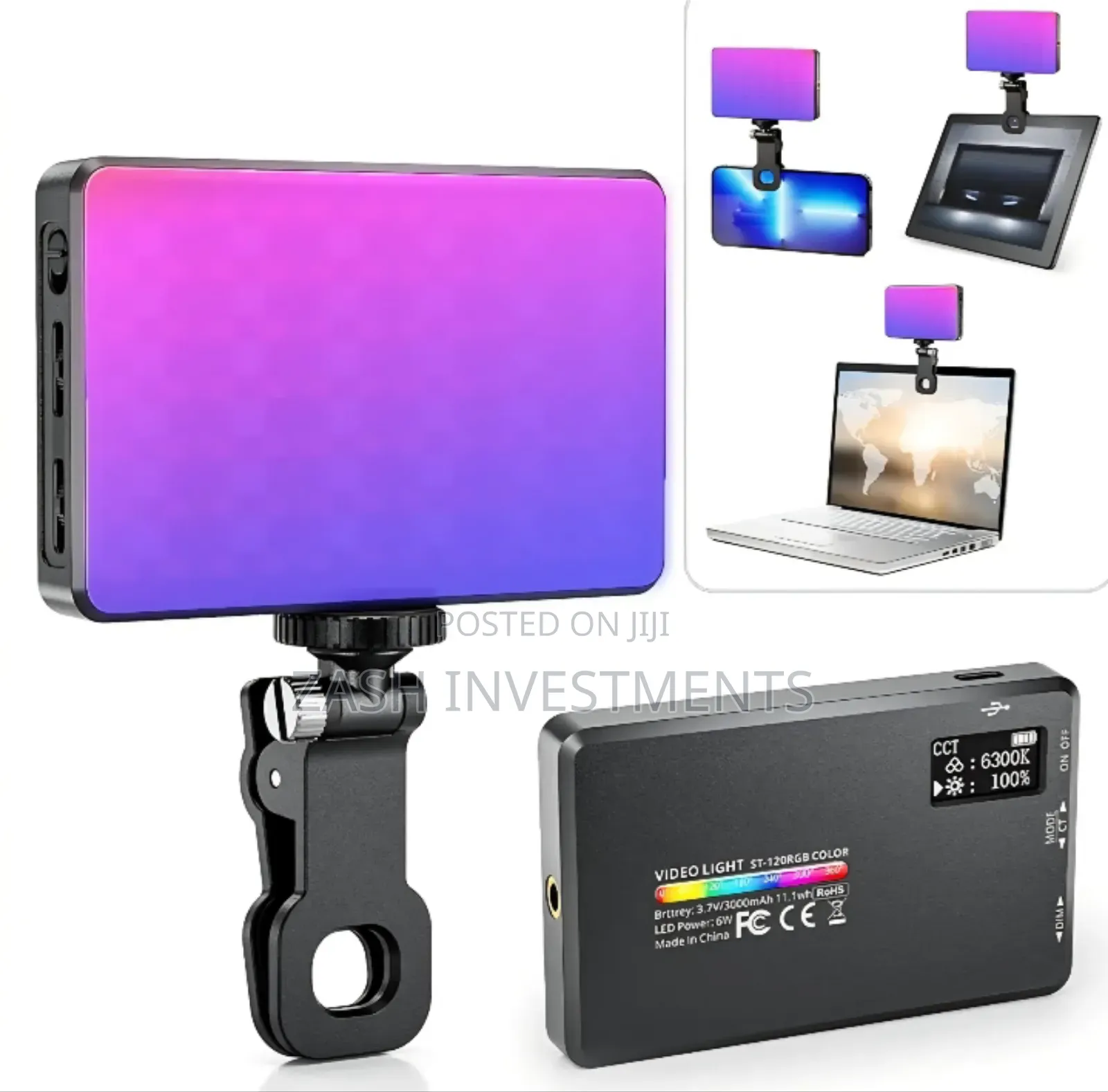 Lj-S02 RGB Led Mobile Phone Fill Light in Central Division ...