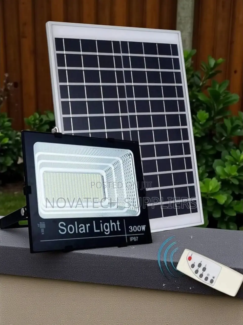 Durable 300w Solar Flood Light – Very Bright Outdoor Light in Central ...