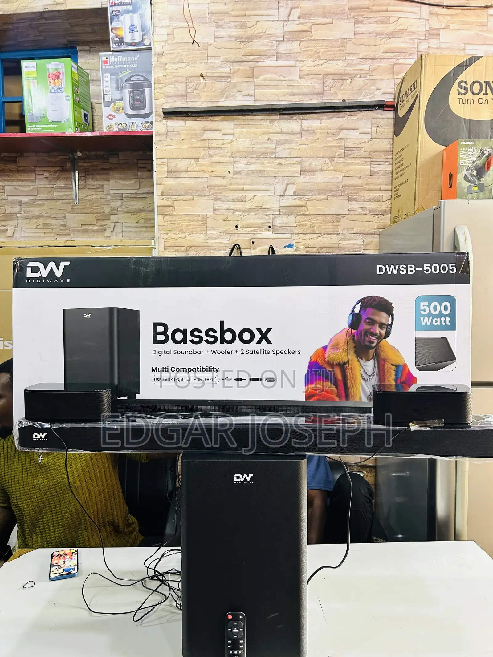 Dw Soundbar 5:1 Channel 500w in Central Division - Audio & Music ...