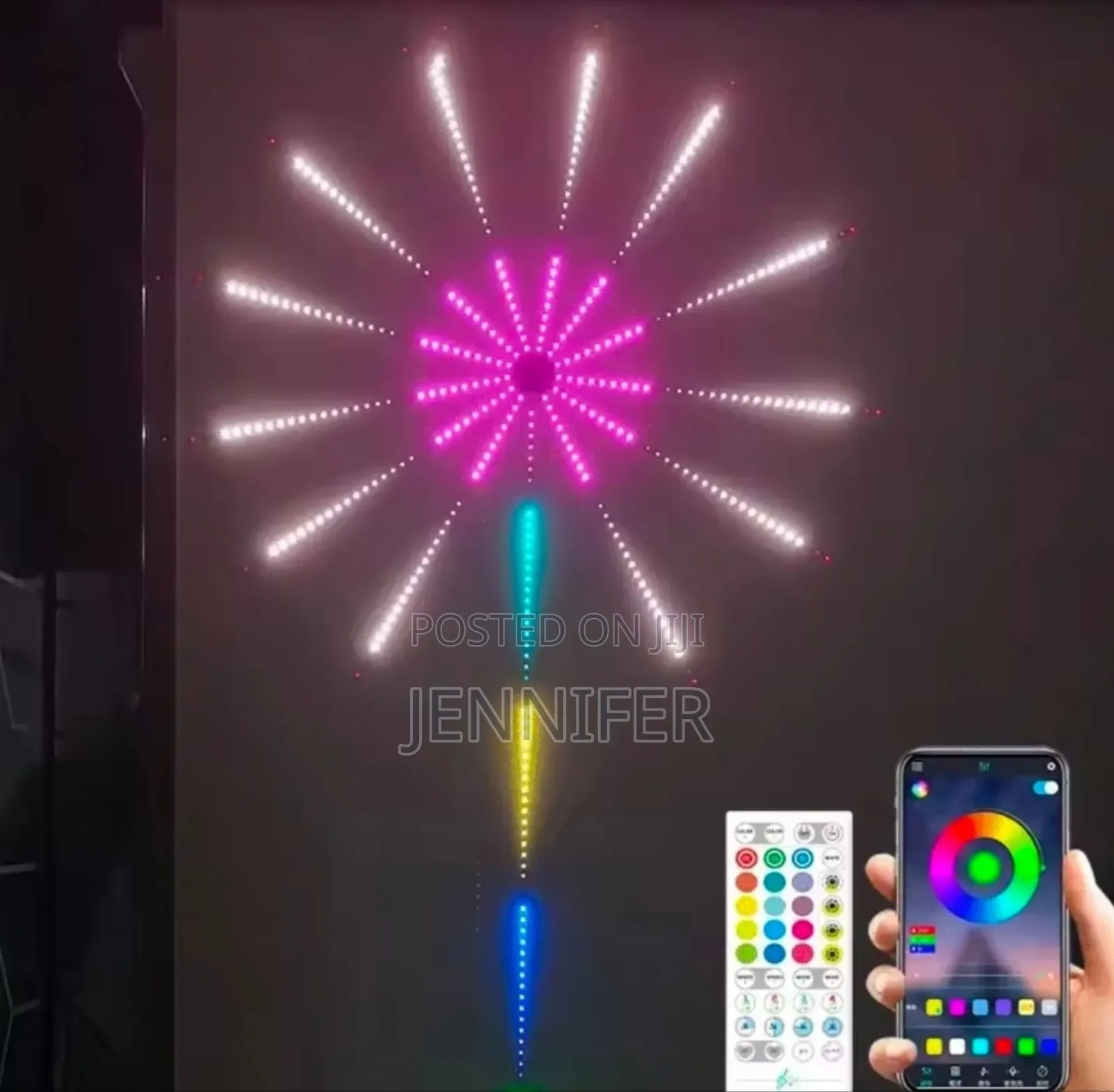 App Smart Control Ic Led RGB Fireworks Light Kit for sale - JENNIFER ...