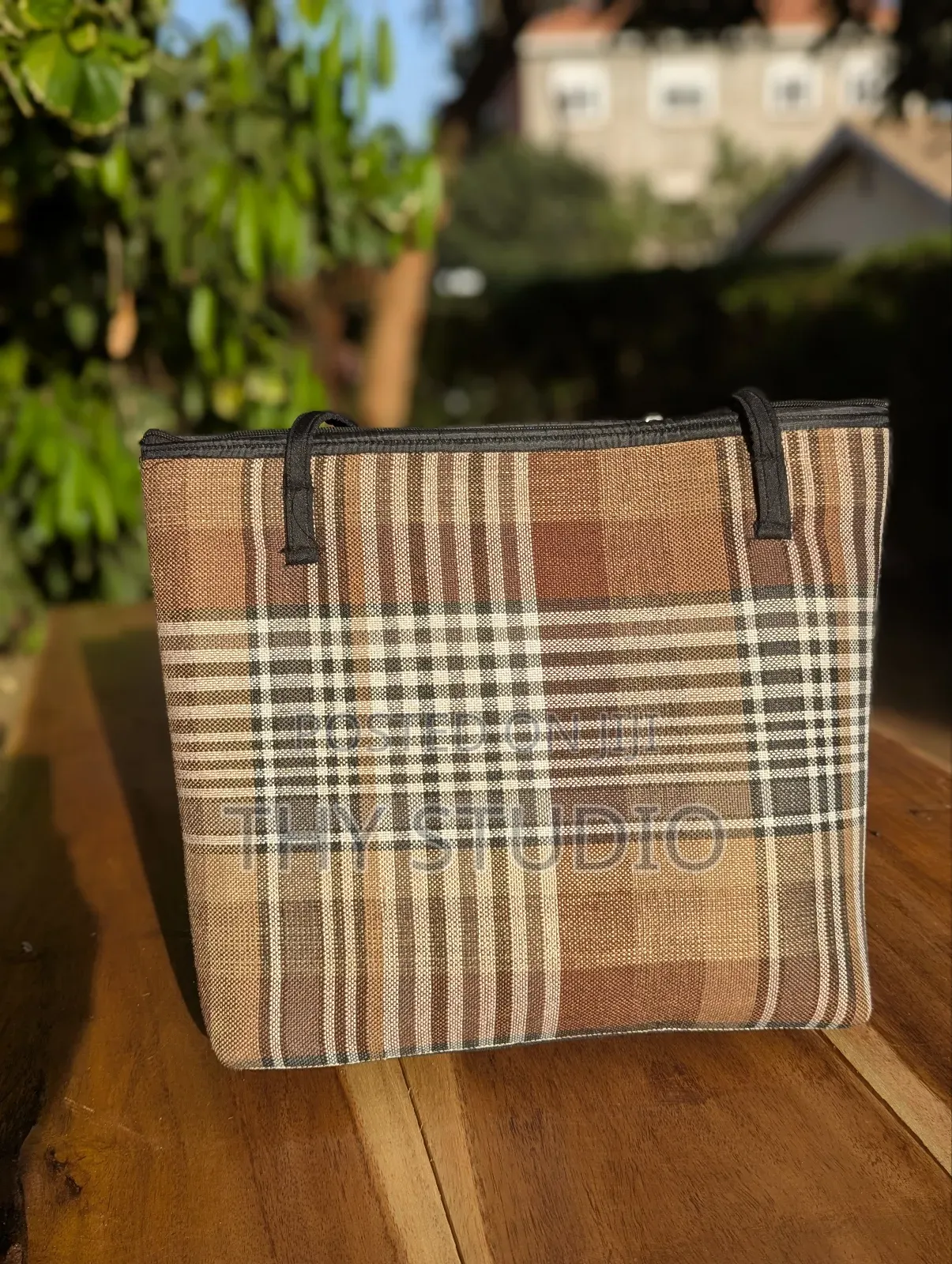 Tote Material Bag Checked in Rubaga - Bags, Martha Wills | Jiji.ug
