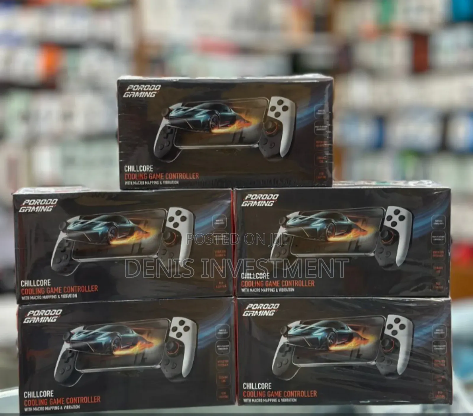 Porodo Gaming Chillcore Cooling Game Controller With Macro Mapping in ...