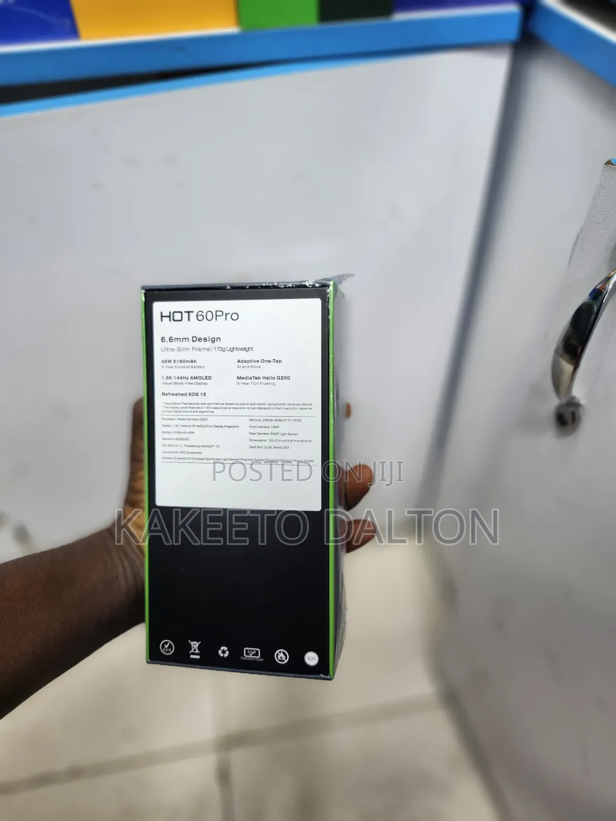 New Infinix Hot 60 Pro 256 GB Rose Gold in Central Division - Mobile ...