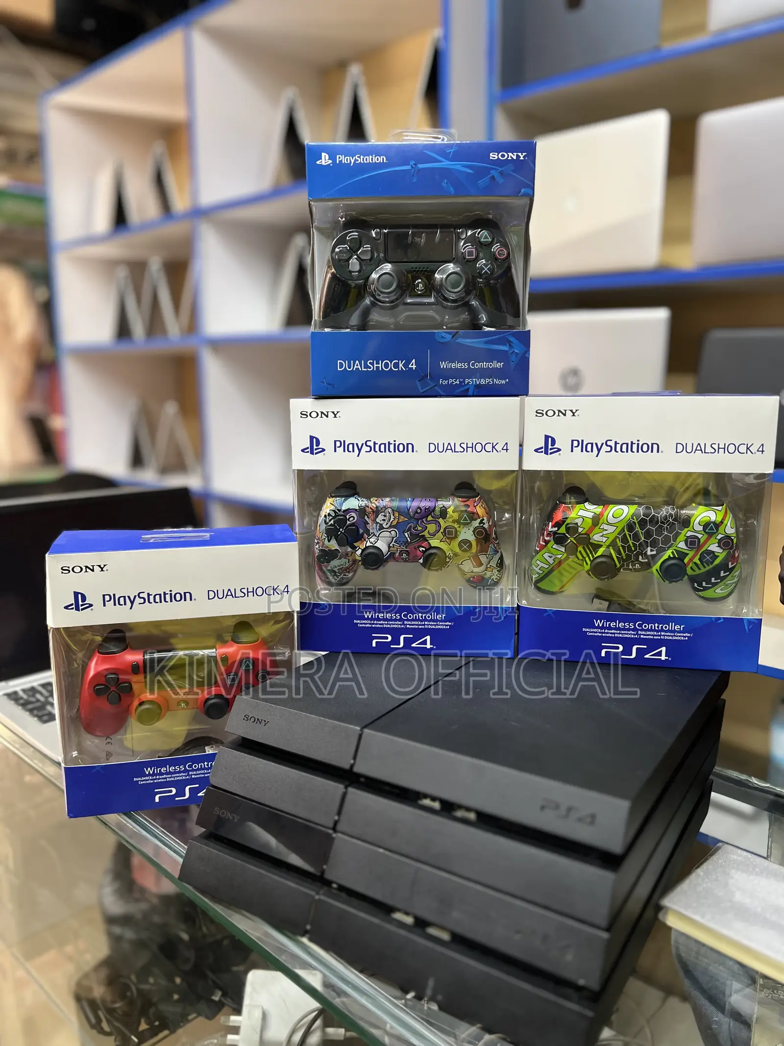 Ps4 Standard No Dull Moment Console, 13 Games, 2 Controllers in Central ...