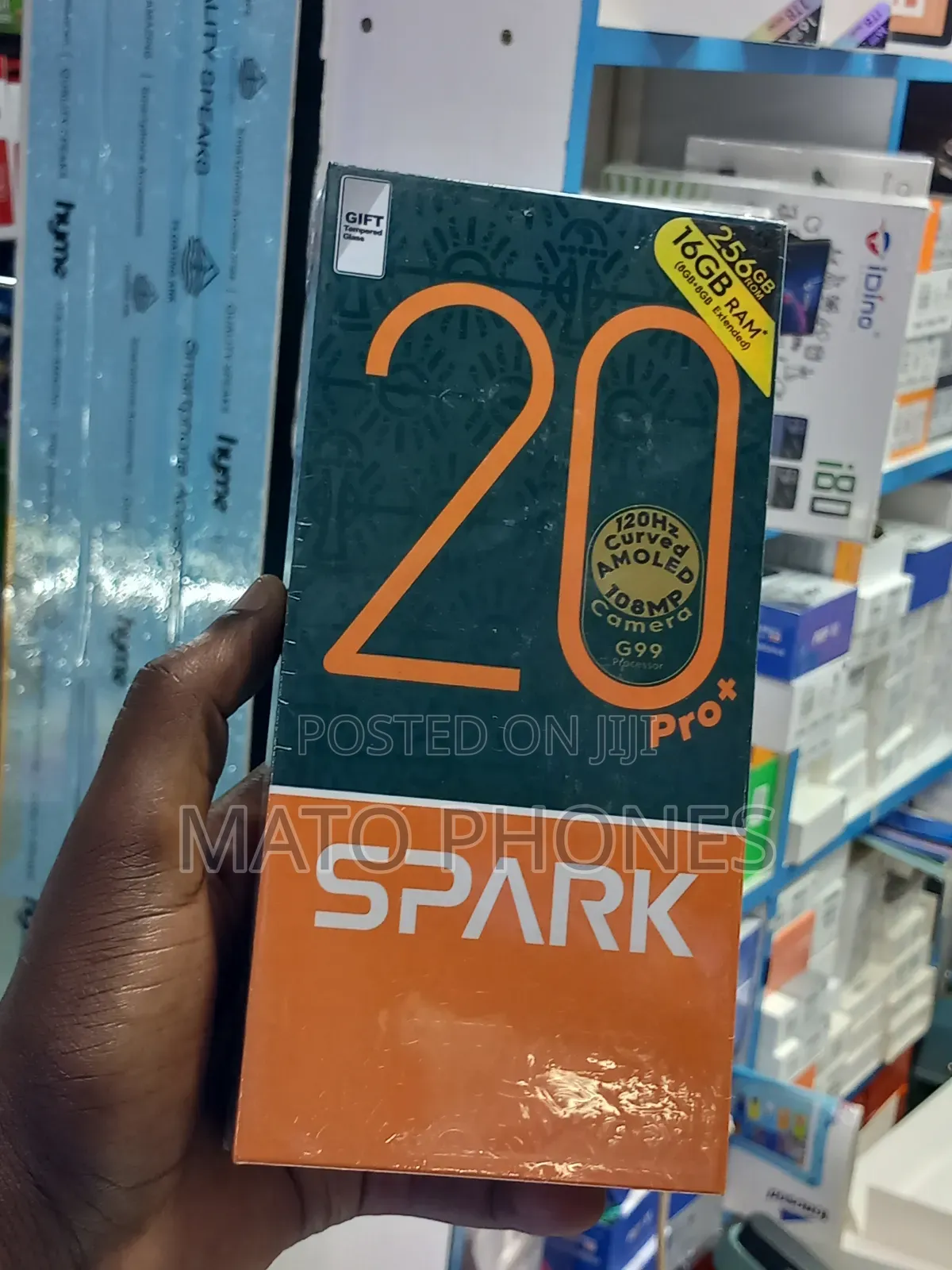 New Tecno Spark 20 Pro Plus 256 GB Black in Central Division - Mobile ...