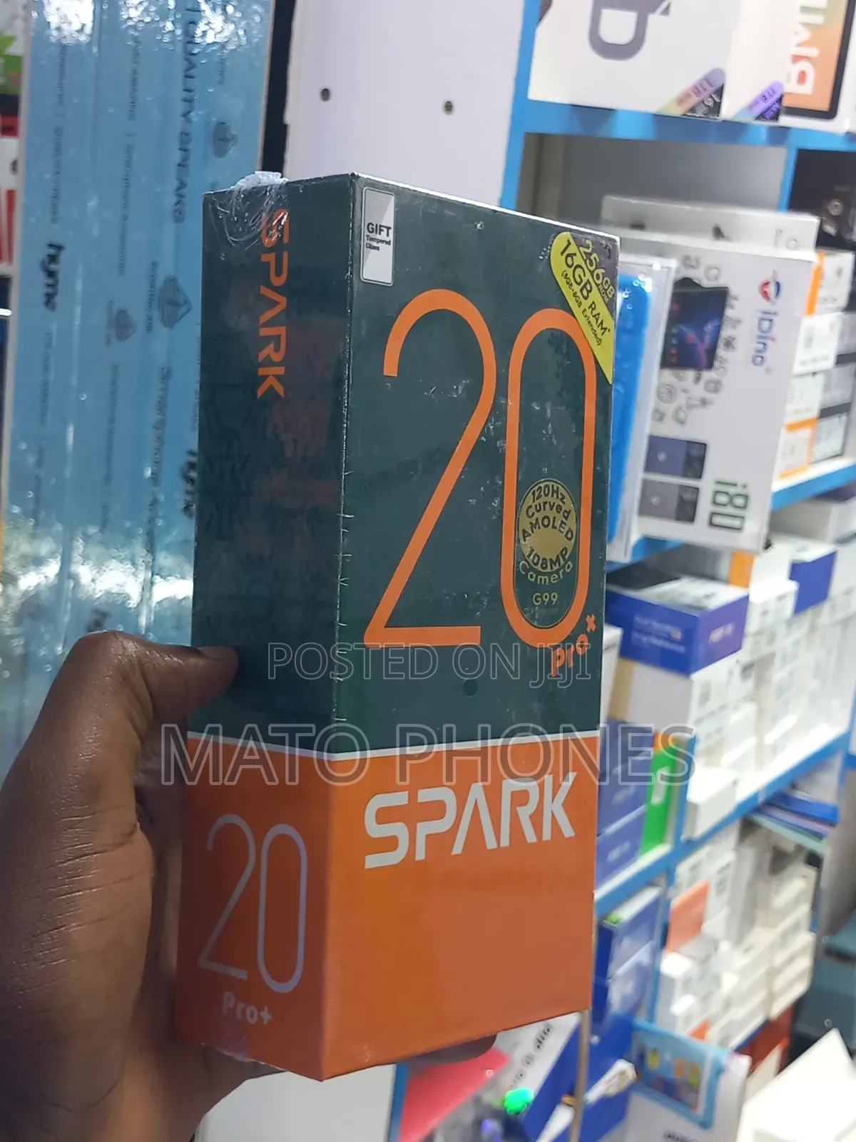 New Tecno Spark 20 Pro Plus 256 GB Black in Central Division - Mobile ...