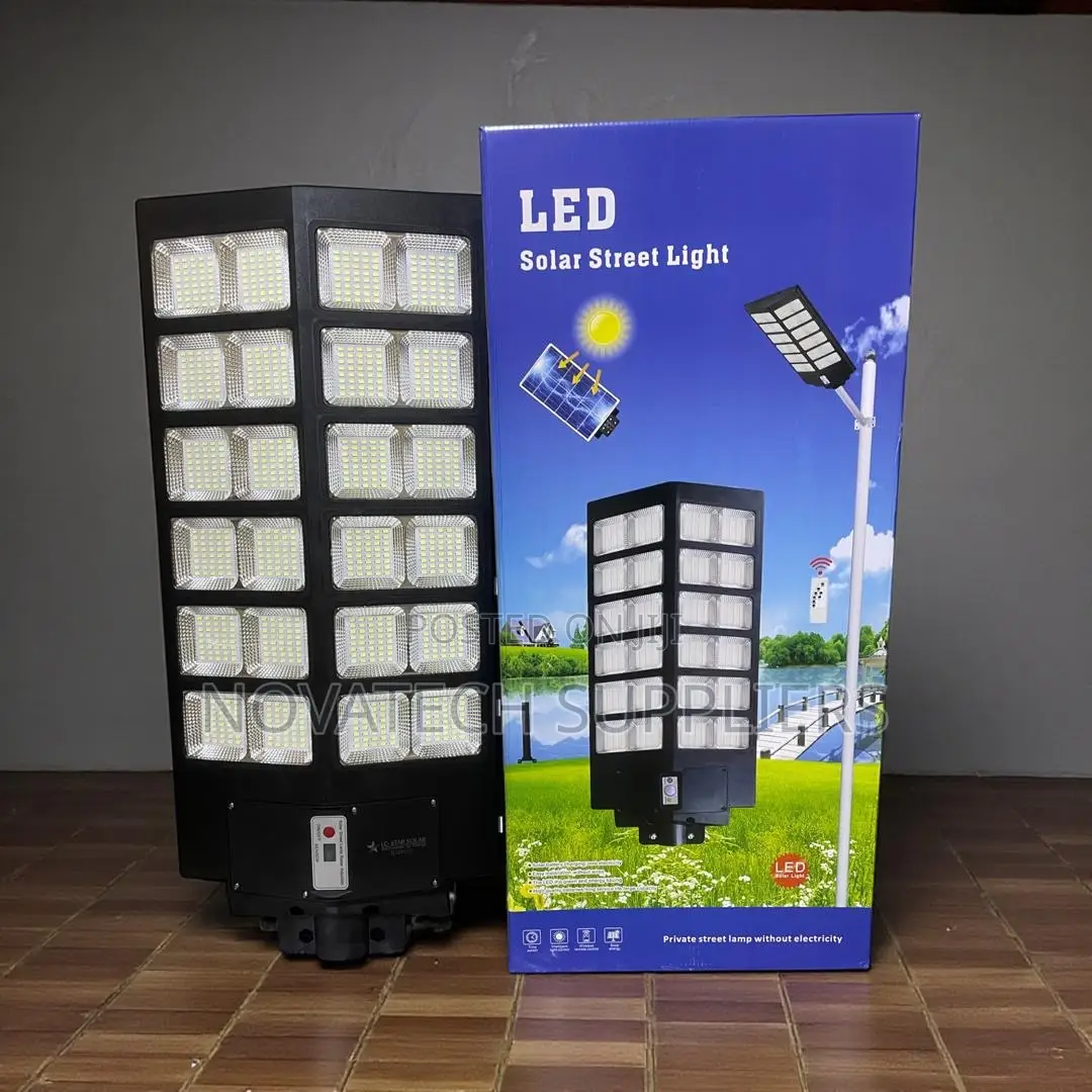 Powerful 900w Solar Street Light With Remote Control in Central ...