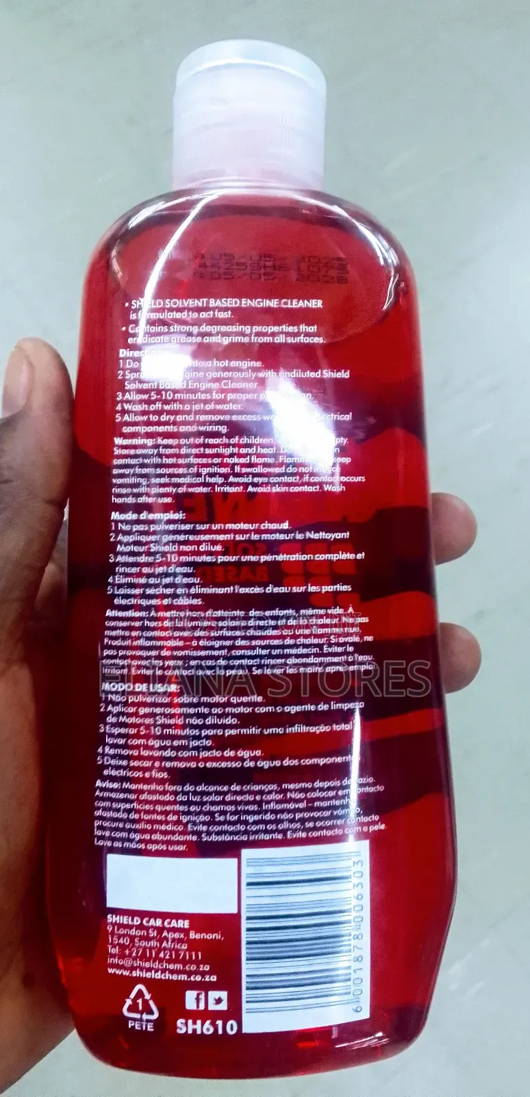 Shield Engine Cleaner Solvent Based in Central Division - Vehicle Parts ...