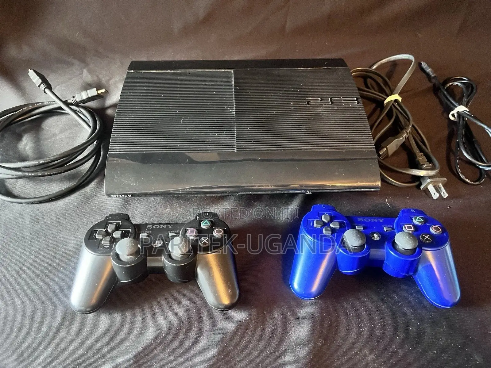 Sony Playstation 3 Slim Ps3cech-2501a Console Bundle 2 Controllers in ...