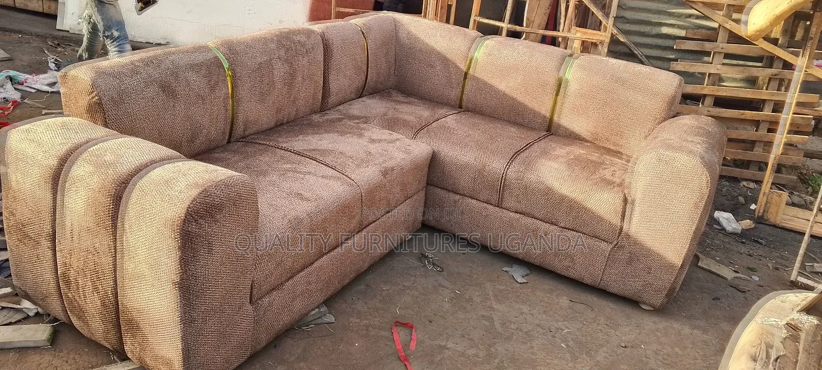 Home Made Mini L Sofa Set in Makindye - Furniture, James Mukisa | Jiji.ug