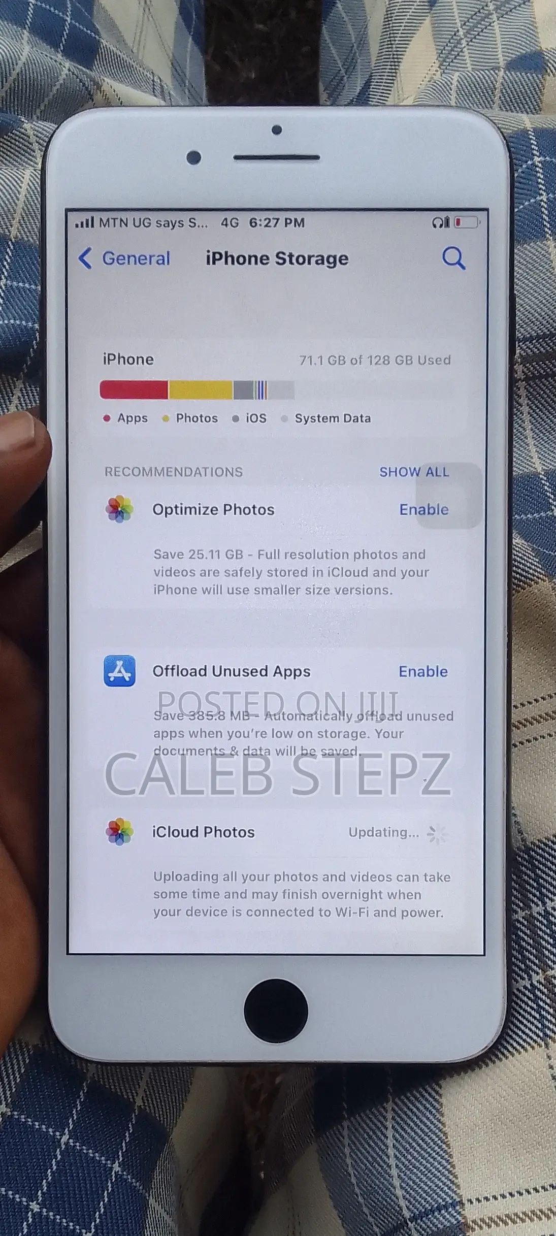 Apple iPhone 7 Plus 128 GB Black in Tororo - Mobile Phones, Caleb Stepz ...