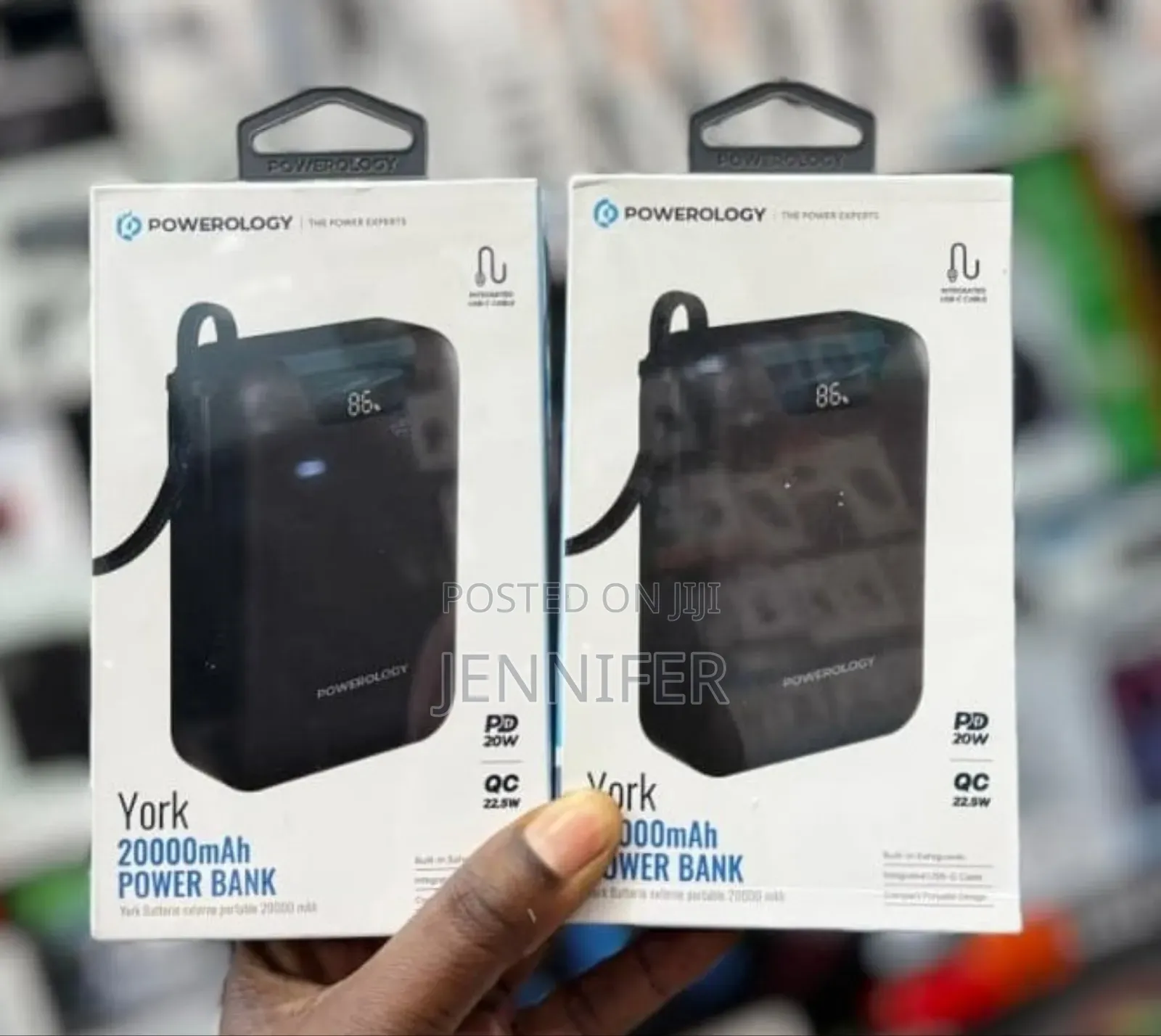 Powerology York 20,000mah Power Bank 20w Pd in Rubaga - Accessories for ...
