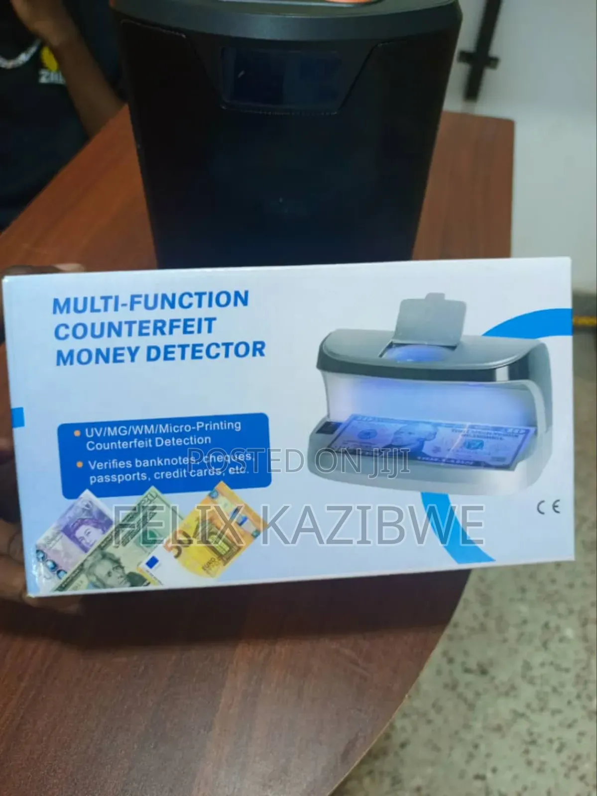 Rechargeable Portable Money Counterfeit Bill Detector Machine. in ...