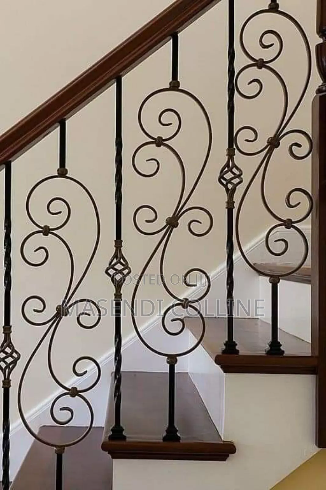 Iron Wrought Solid Balcony Hand Rails in Nakawa - Building & Trade ...
