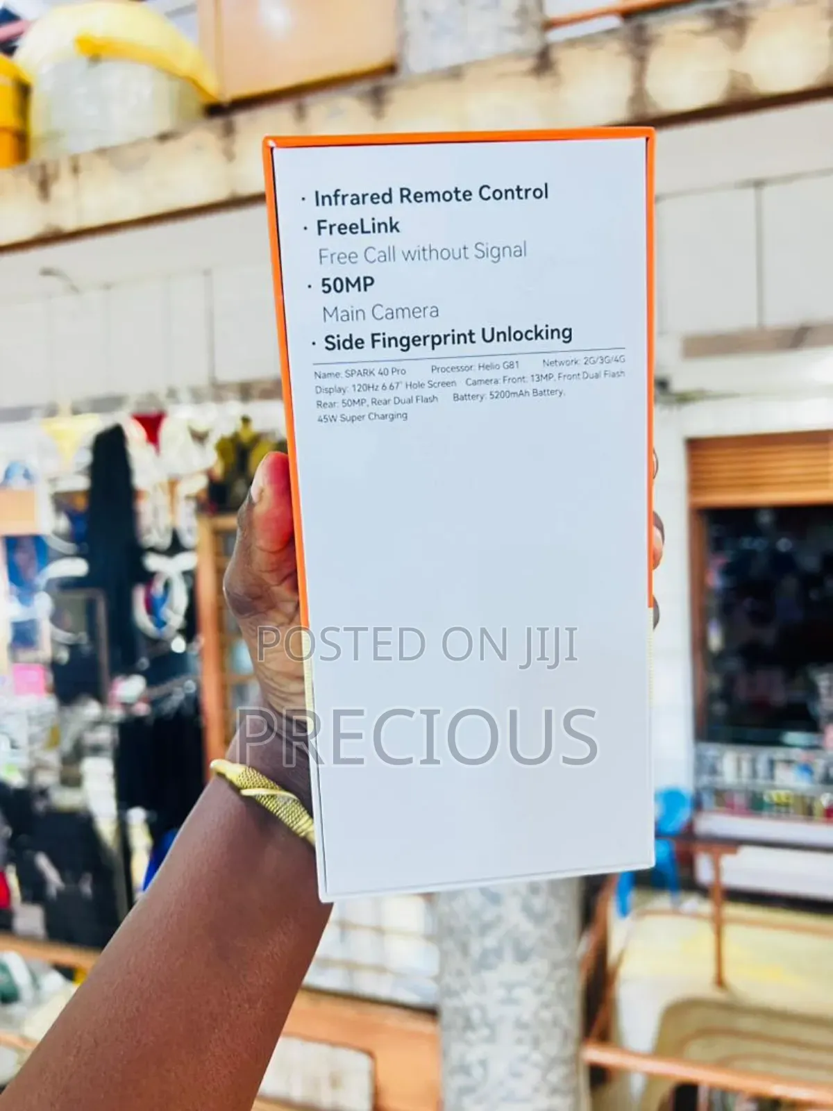 New Tecno Spark 40 Pro 256 GB Black in Central Division - Mobile Phones ...