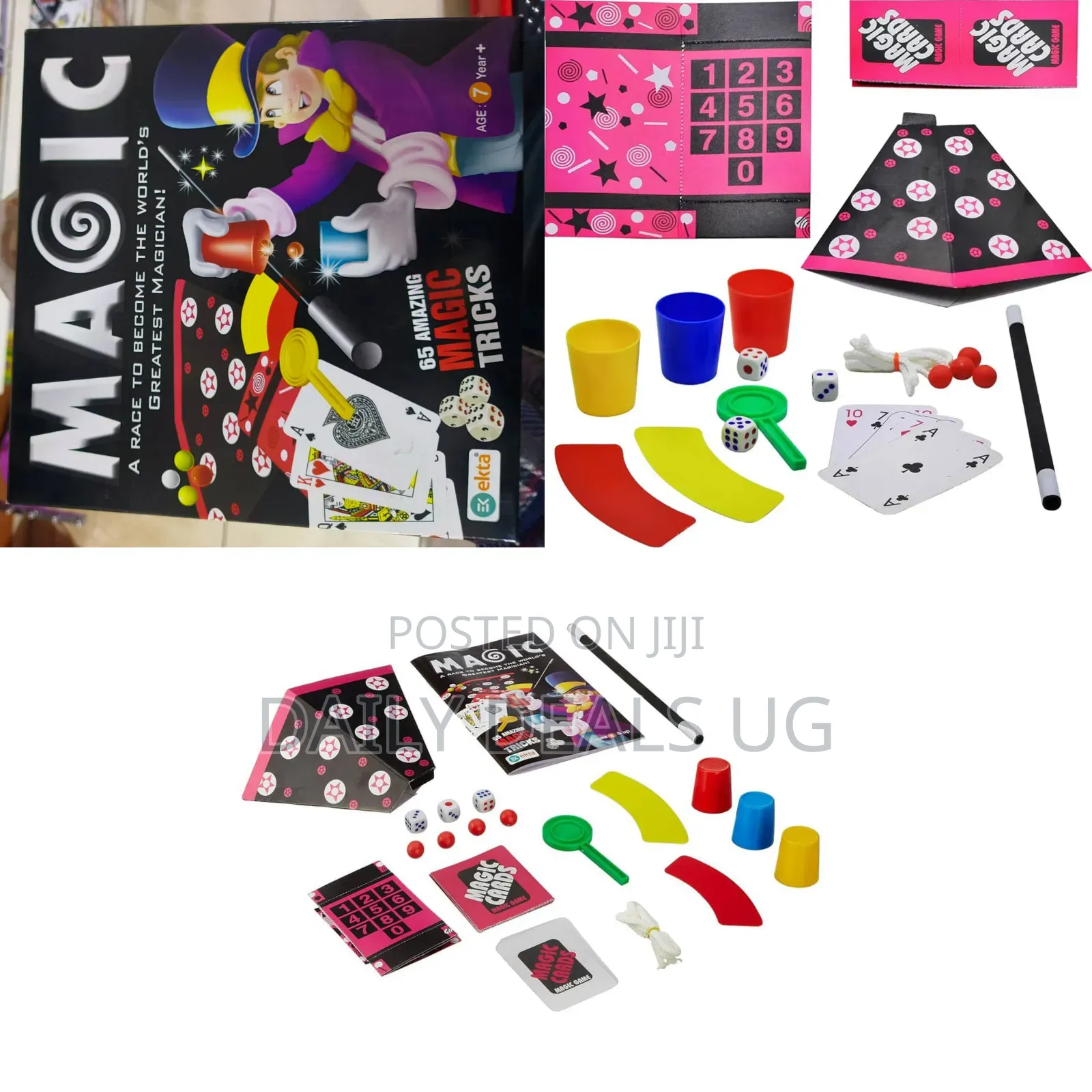 Ekta 65 Amazing Magic Tricks Set in Central Division - Toys, Games ...