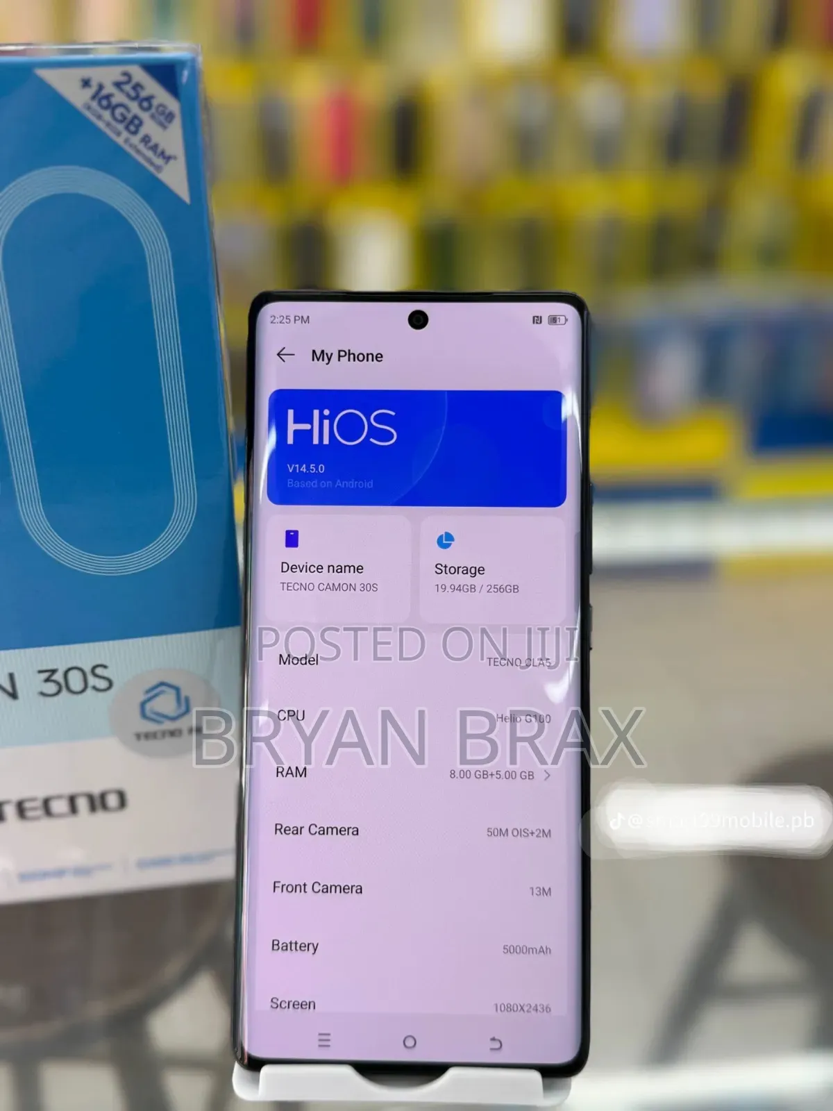 New Tecno Camon 30S 256 GB Gold in Jinja - Mobile Phones, Bryan Brax ...