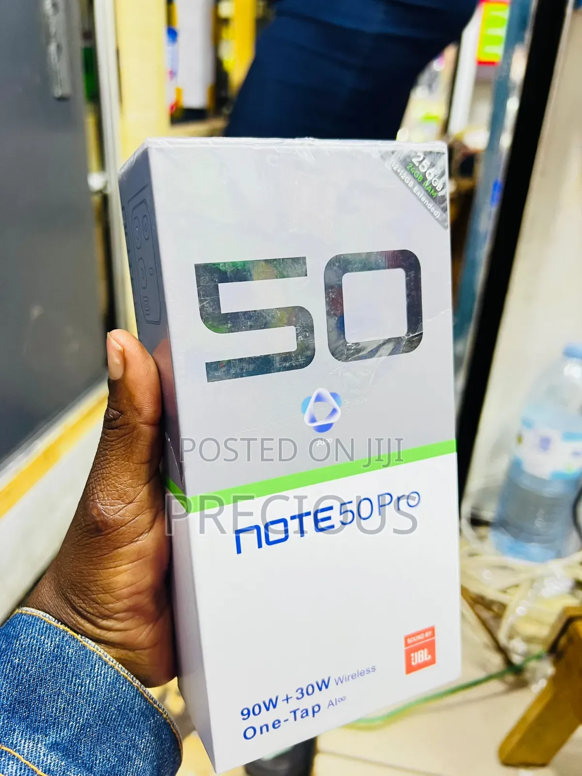 New Infinix Note 50 Pro 4G 256 GB Black in Central Division - Mobile ...