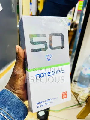 New Infinix Note 50 Pro 4G 256 GB Black in Central Division - Mobile ...